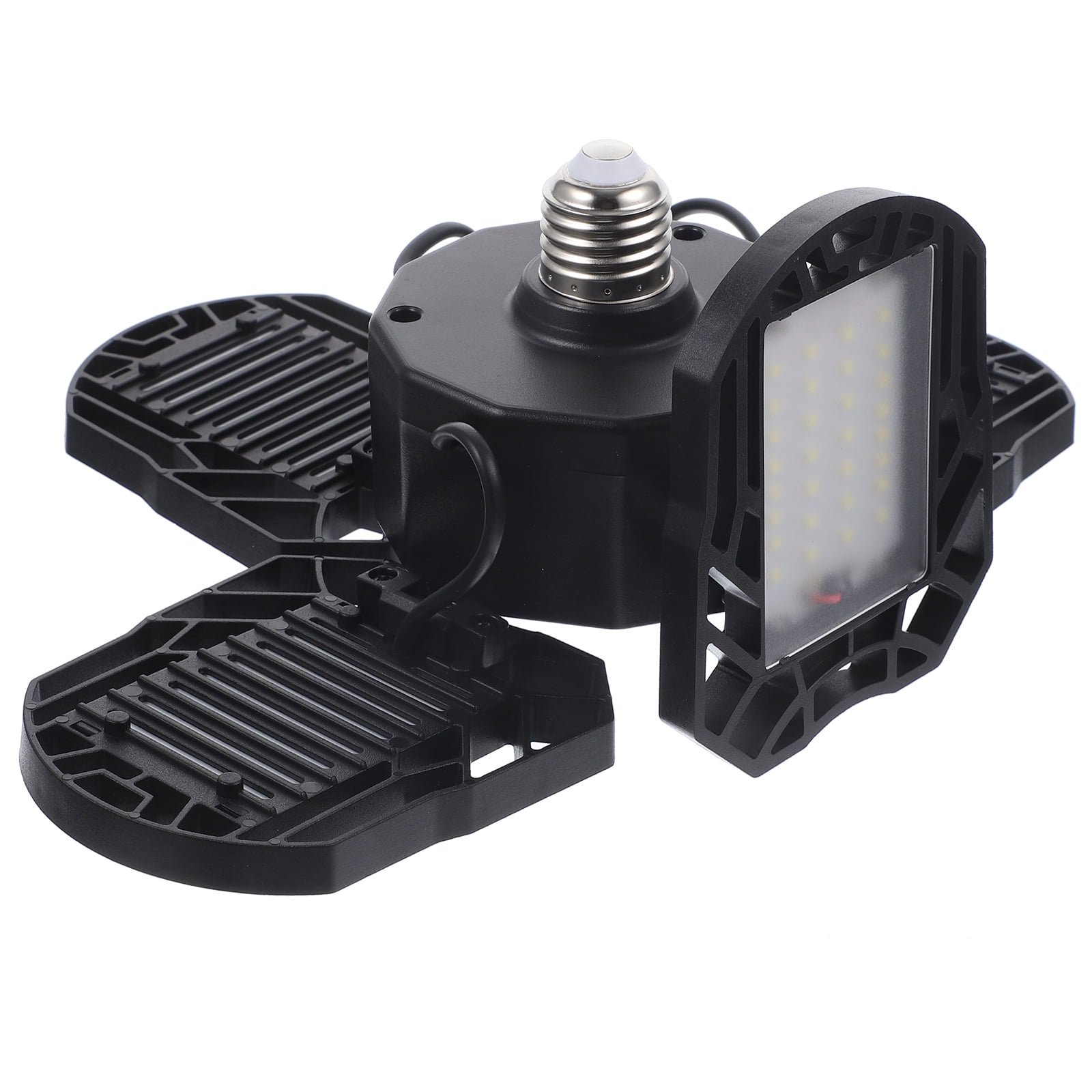 TUIBELYN 60W Bulb Garage Light 360 Degrees Deformable Ceiling Light ...