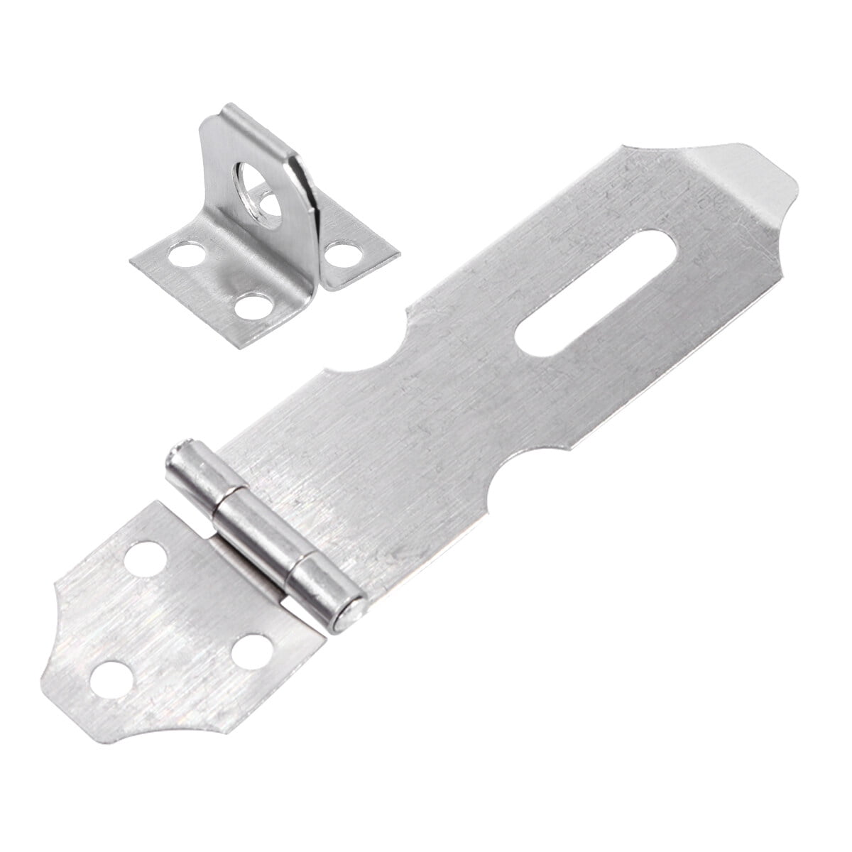 TUIBELYN Black Stainless Steel Hasp Lock for Cabinet Door, 2.5" Heavy ...