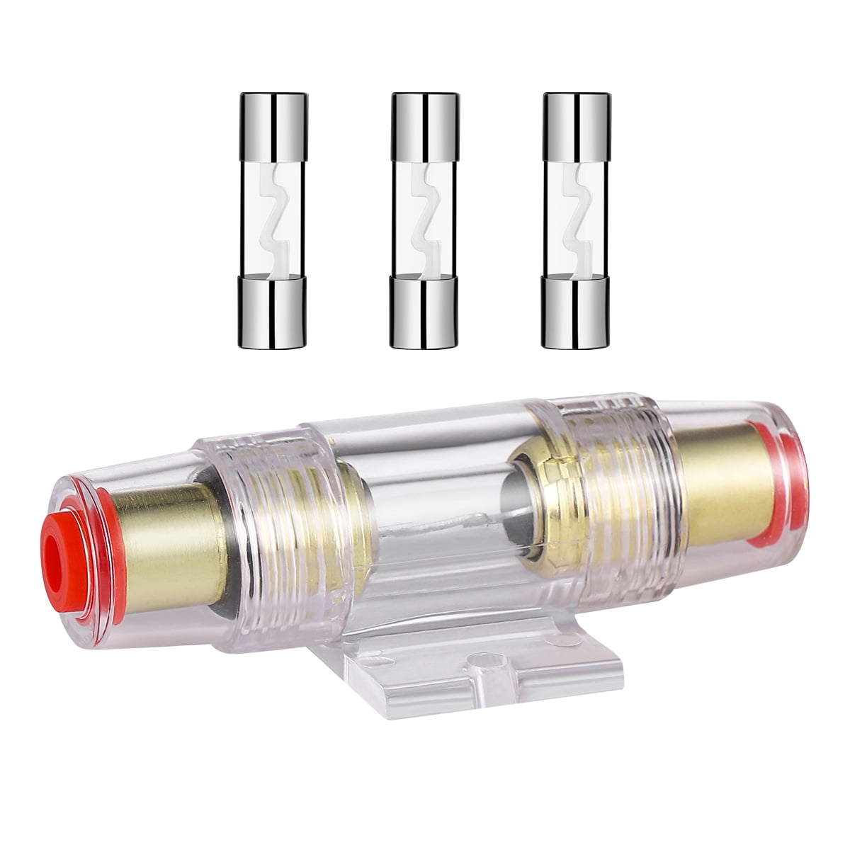 TUIBELYN Car Fuse Holder 4/8 Gauge In-Fuse Base Organizer AGU for ...