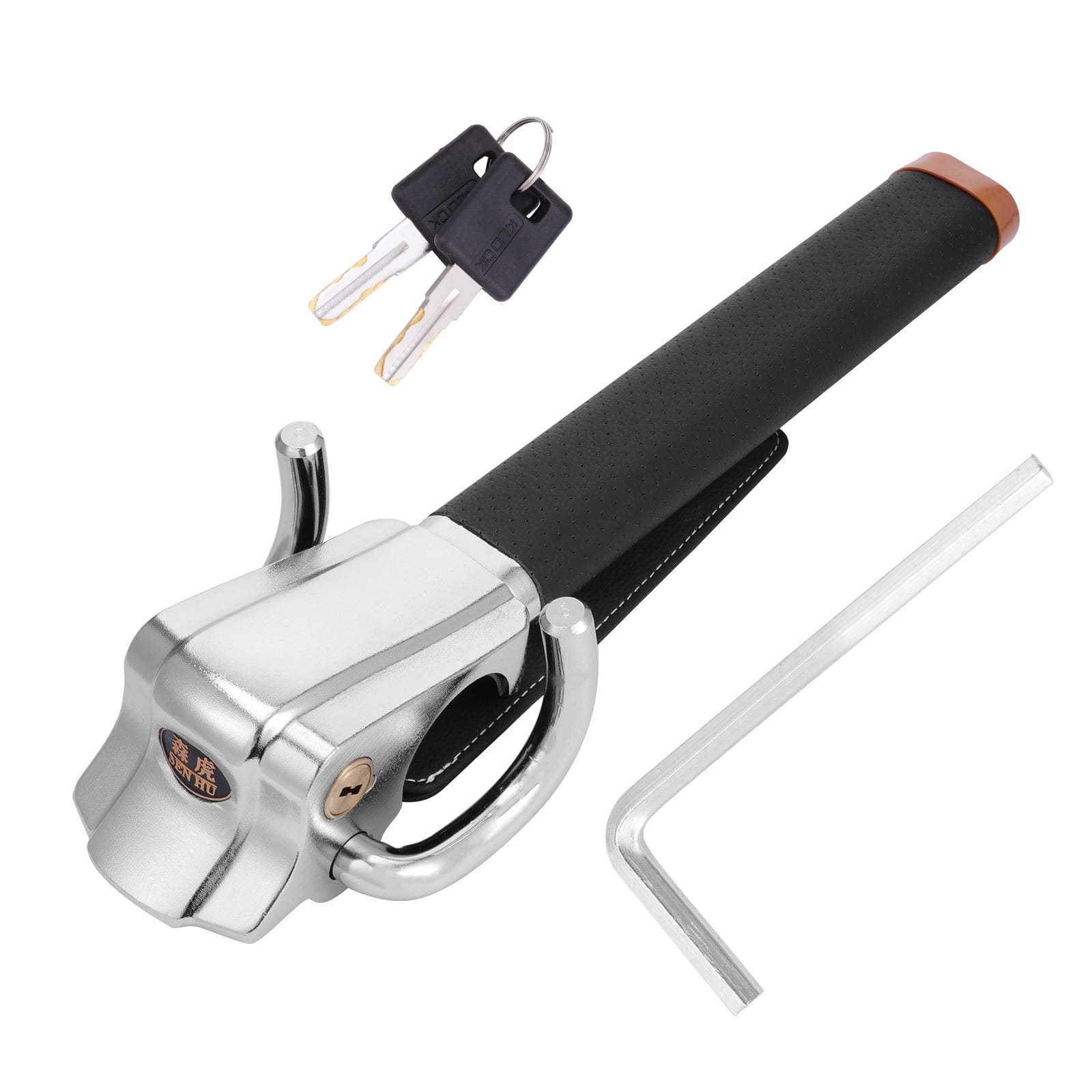 TUIBELYN Car Steering Wheel Lock - Heavy Duty Anti-Theft Gear for Car ...