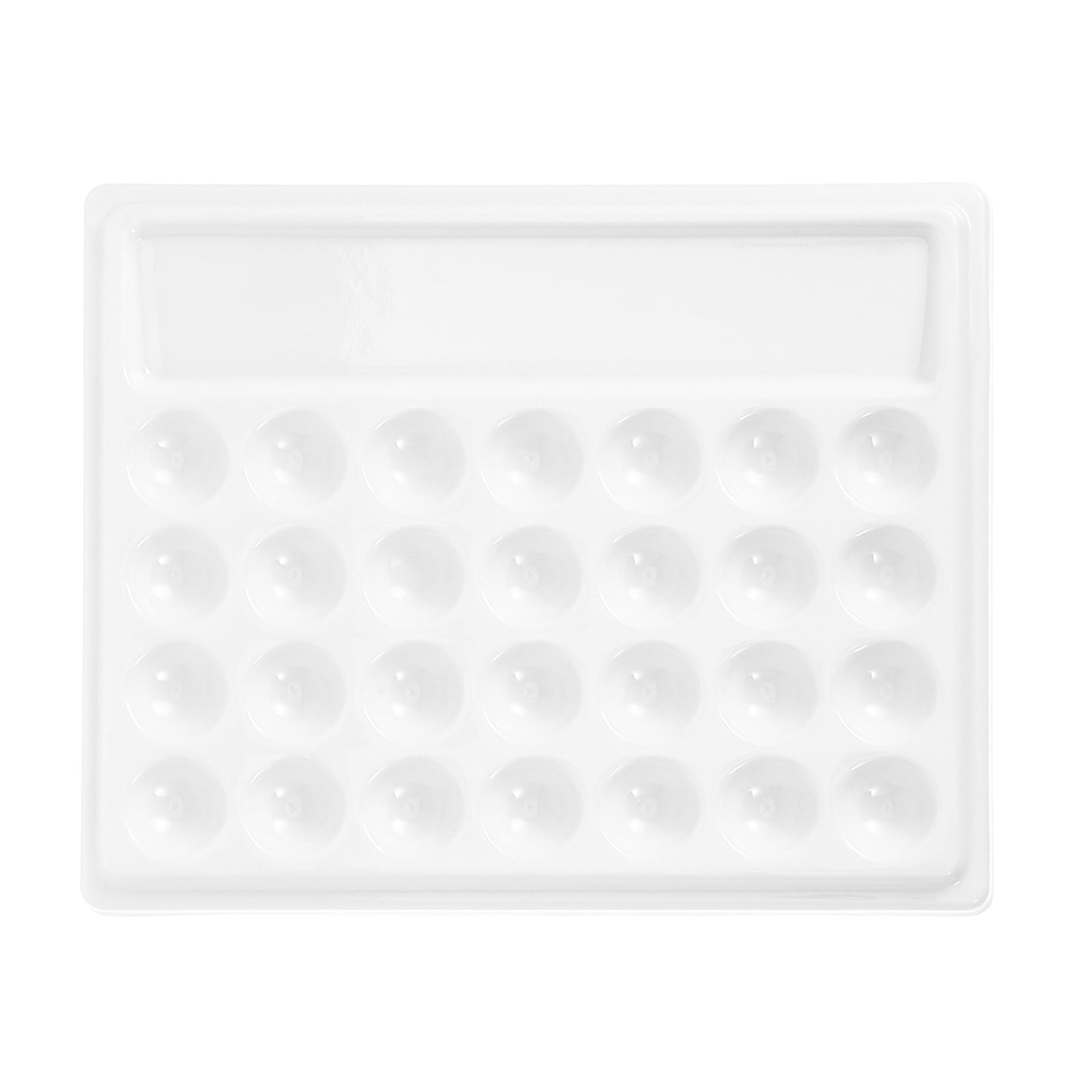 TUIBELYN Ceramic Painting Tray Watercolor Paint Trays Multi Hole Color ...