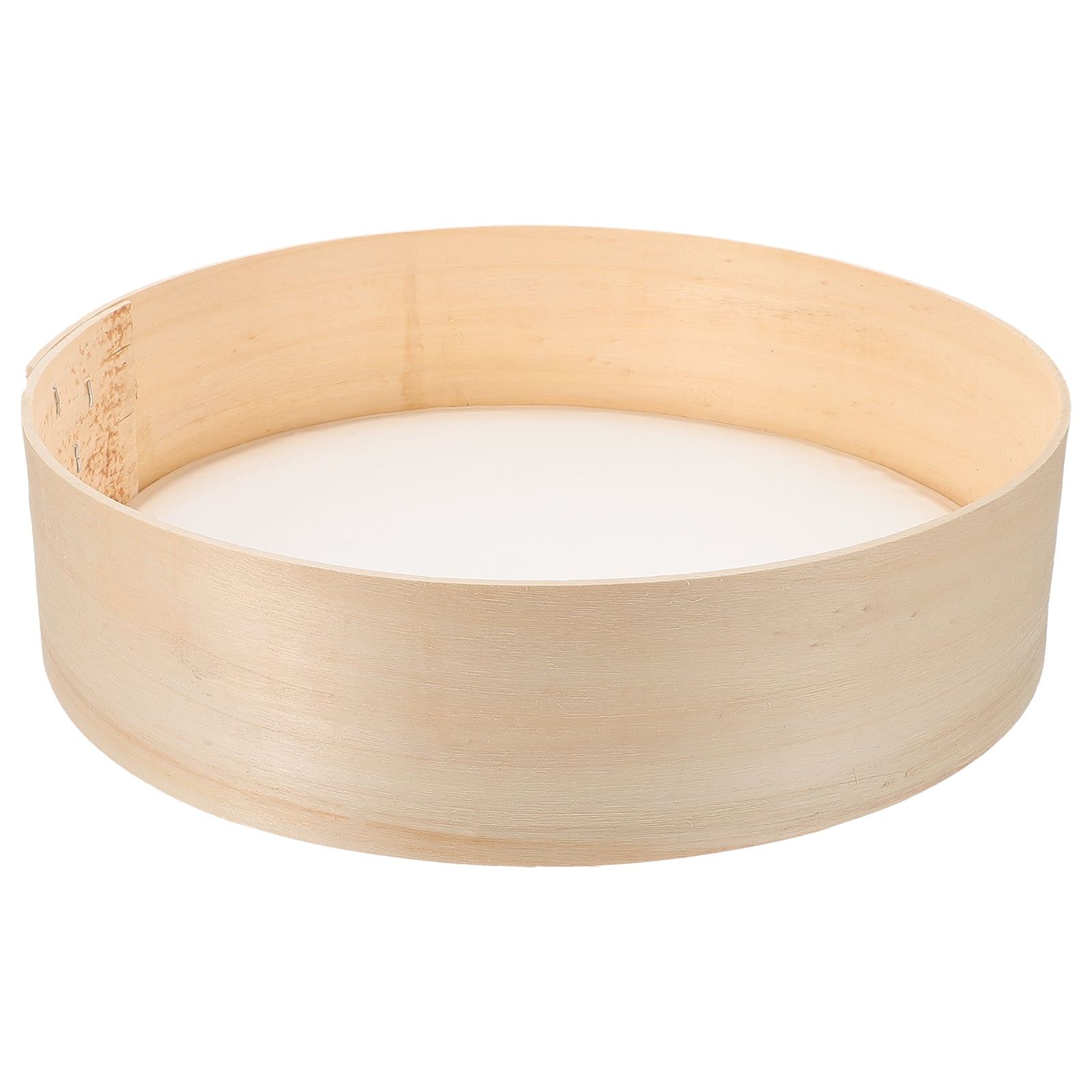 TUIBELYN Flour Sieve for Baking Wood Fine Mesh Strainer Mesh Sifter ...