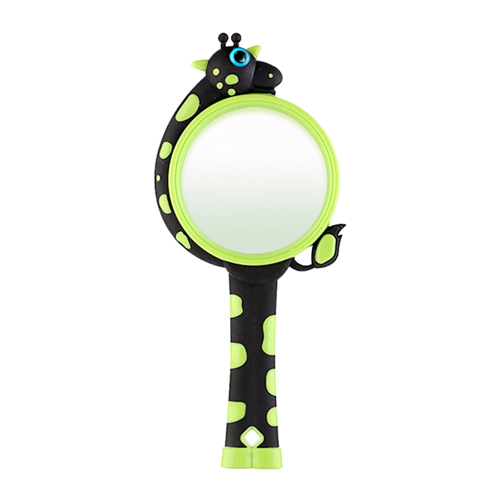TUIBELYN Kids Glass Plastic Magnifier Animal Design Hand Lens Handheld ...