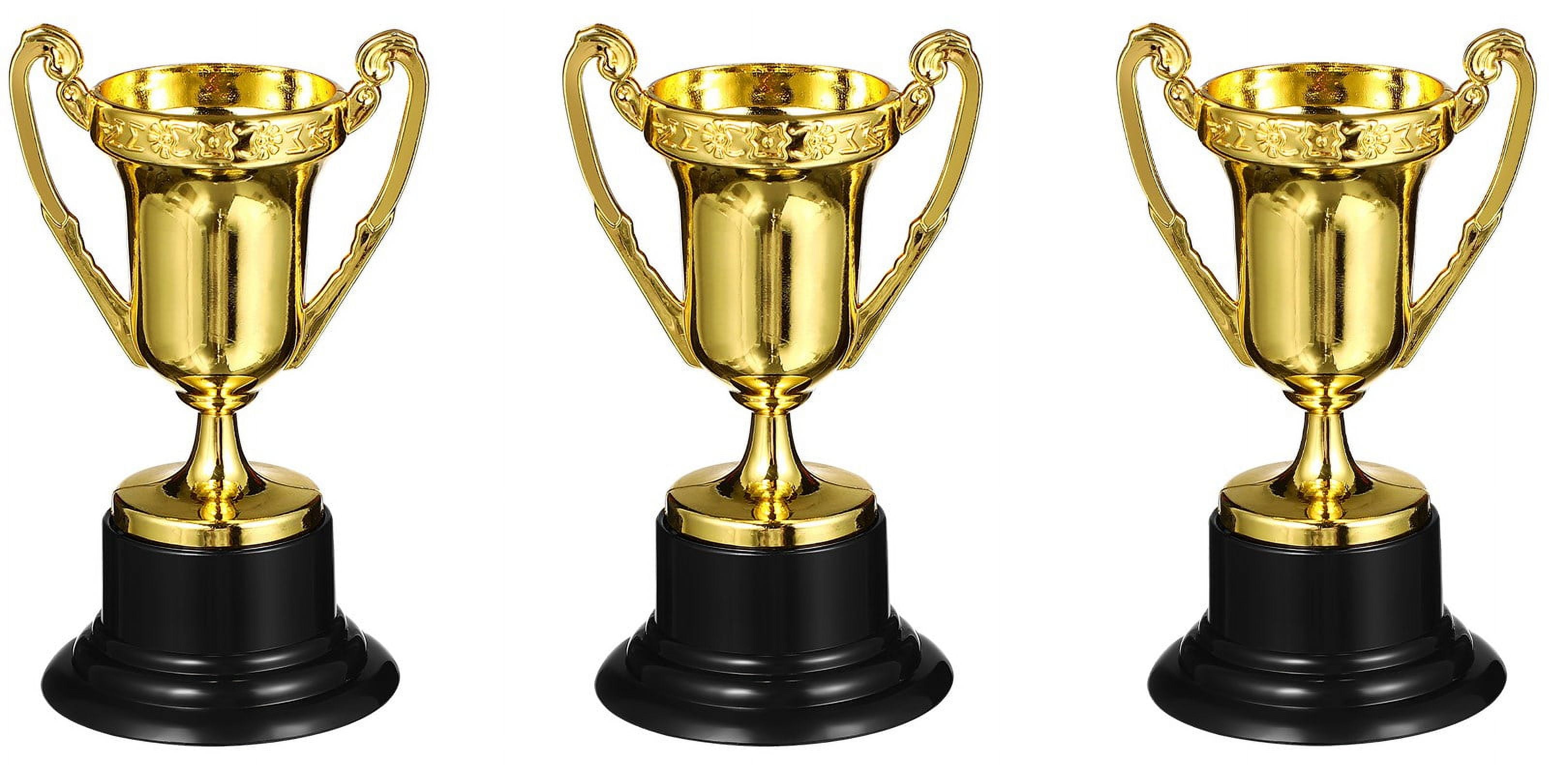 TUIBELYN Plastic Mini Trophies Award Trophy Cups Competition Reward ...