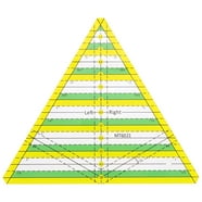 JilgTeok Flying Geese Trim Cutting Ruler Triangular Quilted Patchwork ...