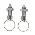 TUIBELYN Retractable Plunger Spring Lock Kit with Pull Ring (2pcs ...