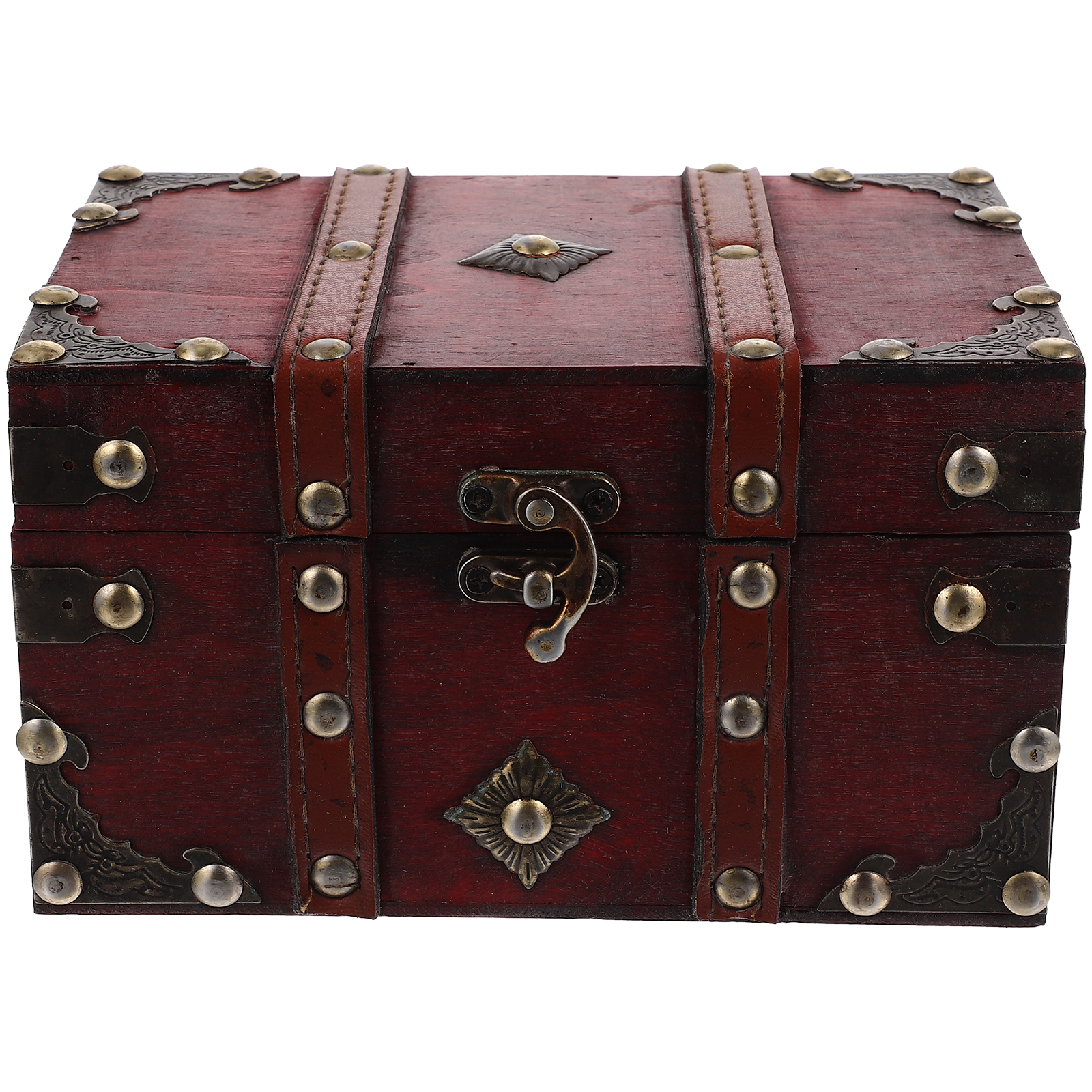 TUIBELYN Retro Treasure Chest Box for Jewelry and Decor - Walmart.com