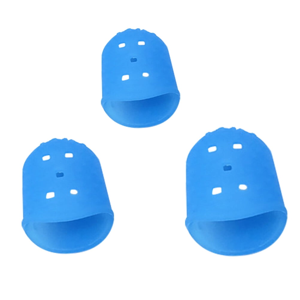 TUIBELYN Silicone Finger Protectors for Hand Sewing - Thimbles ...