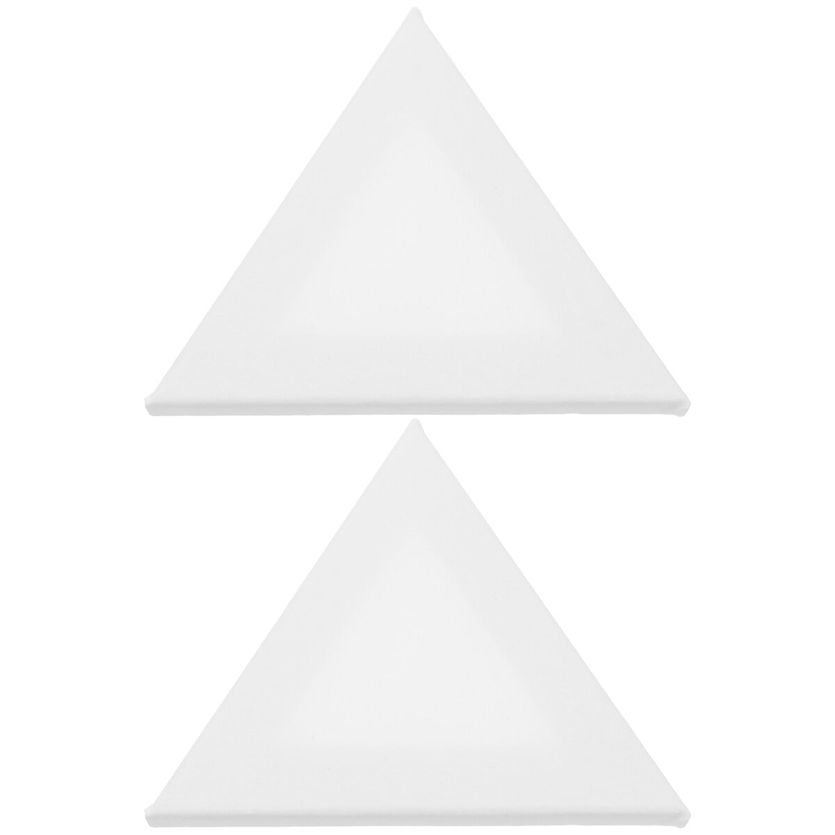 TUIBELYN Small Triangle Canvas Panels for Oil Painting - 2pcs, 15cm ...