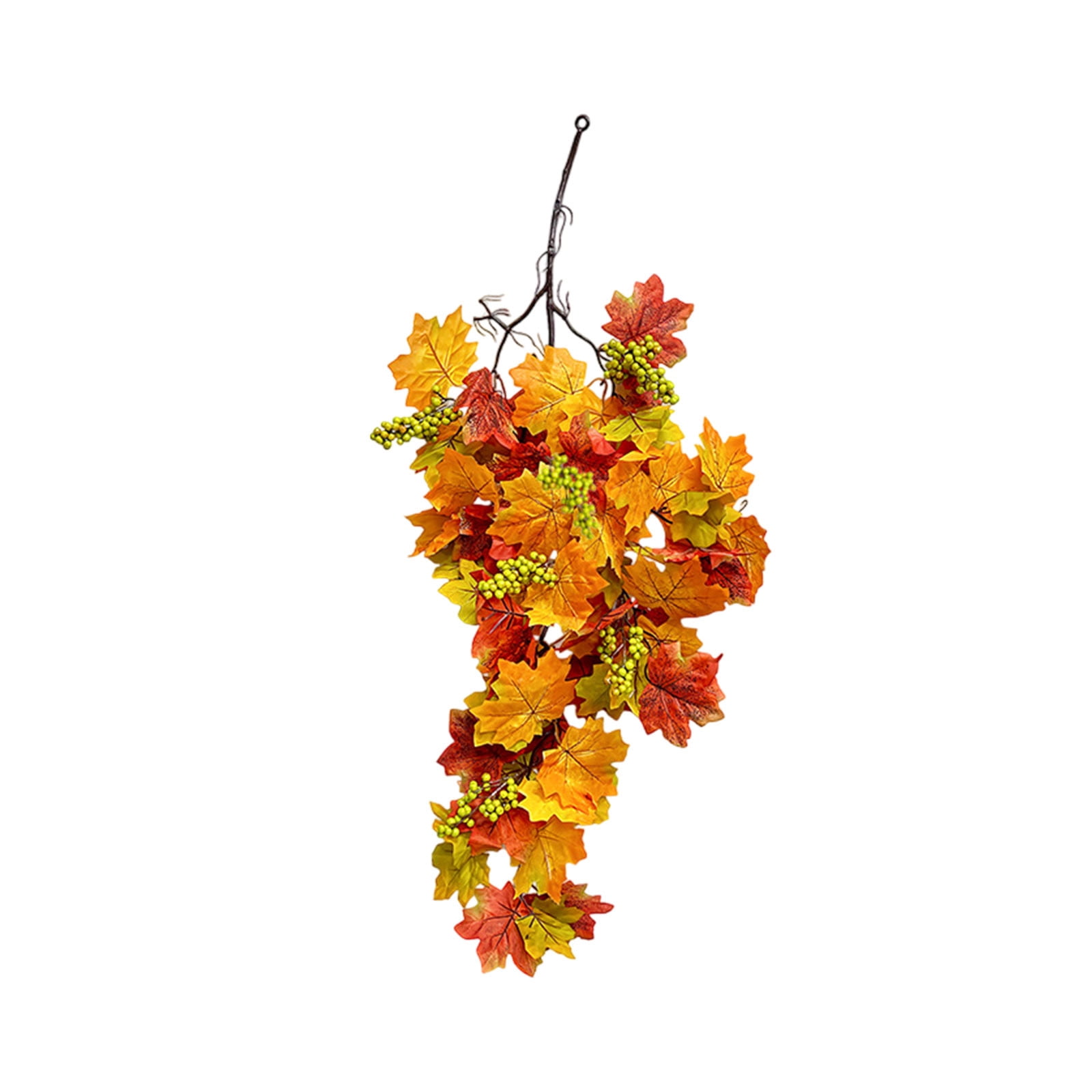 TUITOONM 31.5 Inch Artificial Maple Leaf Garland Realistic Fall Vine ...