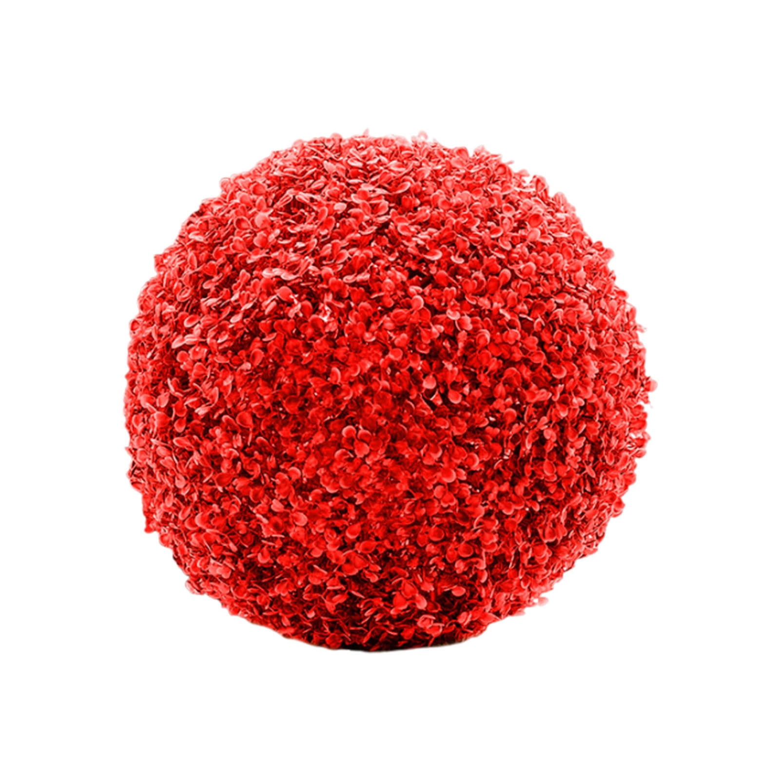 TUITOONM Artificial Hanging Grass Ball Decor Set 7.87 Inch Realistic ...