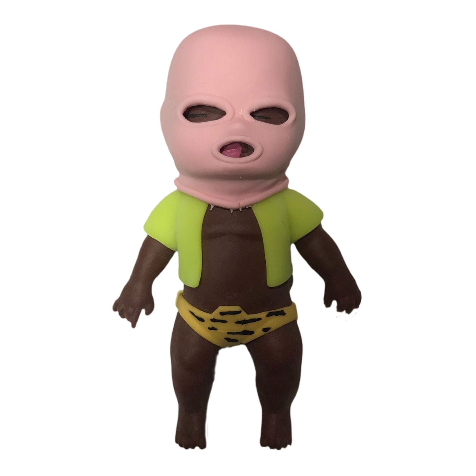 TUITOONM Kids' Coffee Masked Doll Desktop Decompression Toy Masked Doll ...