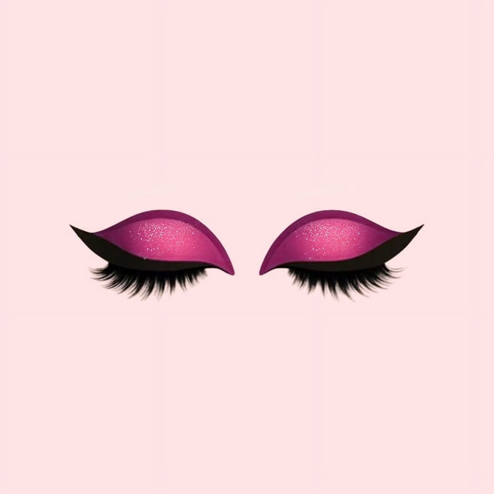 TUITOONM Lazy Eye Shadow Eyelash Patches 2-in-1 Makeup Decals ...