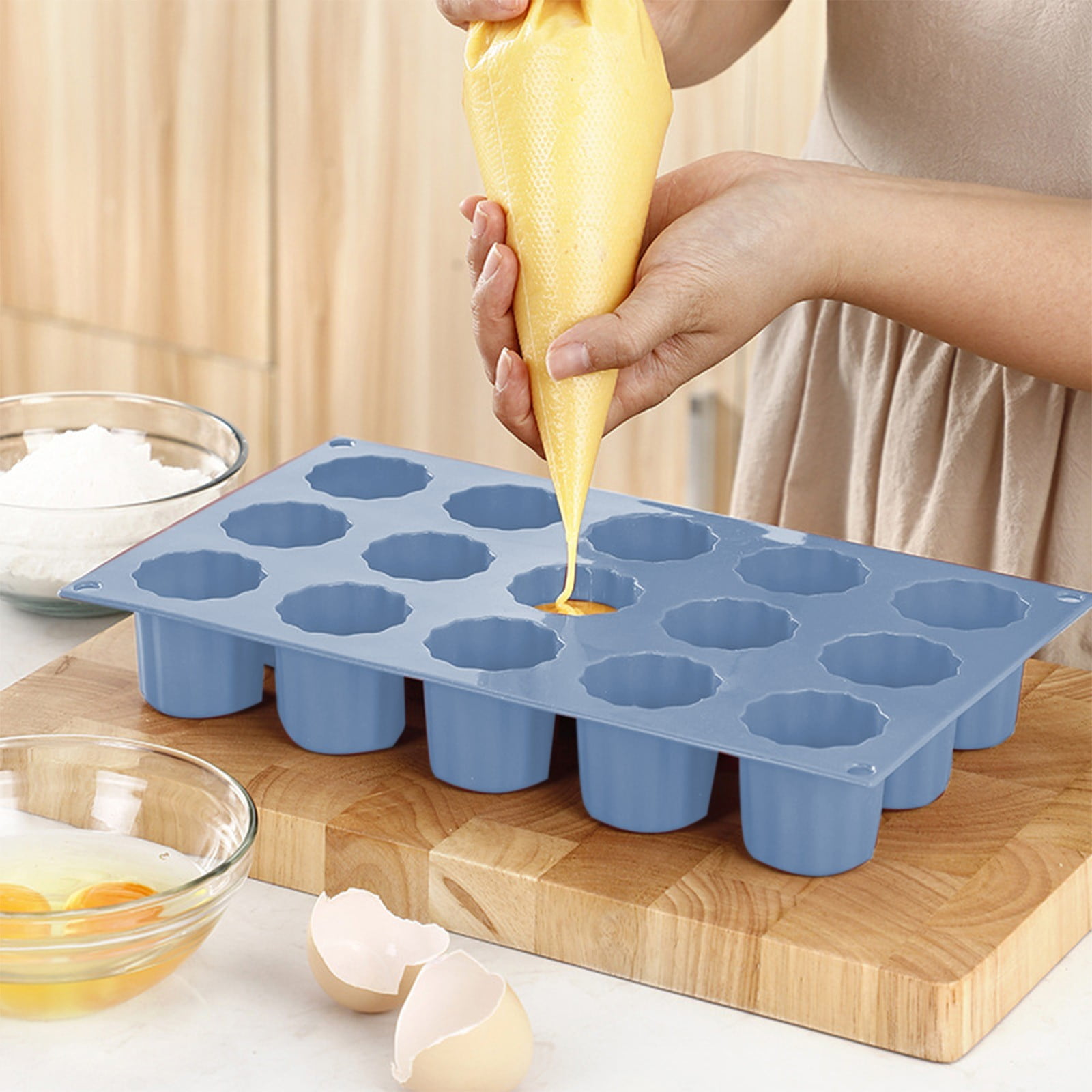 TUITOONM Silicone Molds For Baking Chocolate Cake Biscuits Mold With ...