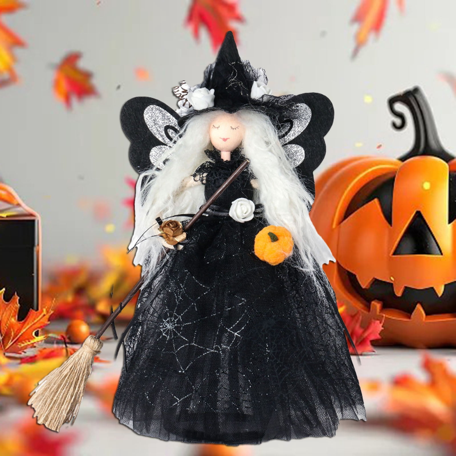 TUITOONM Witch with Butterfly Wings Doll With butterfly wings Skirt ...