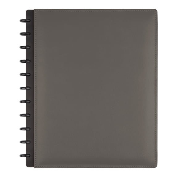 TUL® Custom Note-Taking System Discbound Notebook With Leather Cover ...