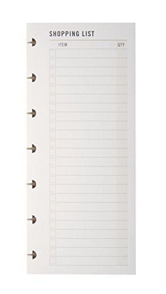 TUL Custom Note-Taking System Discbound Refill Pages, 3" x 7", 100 ...