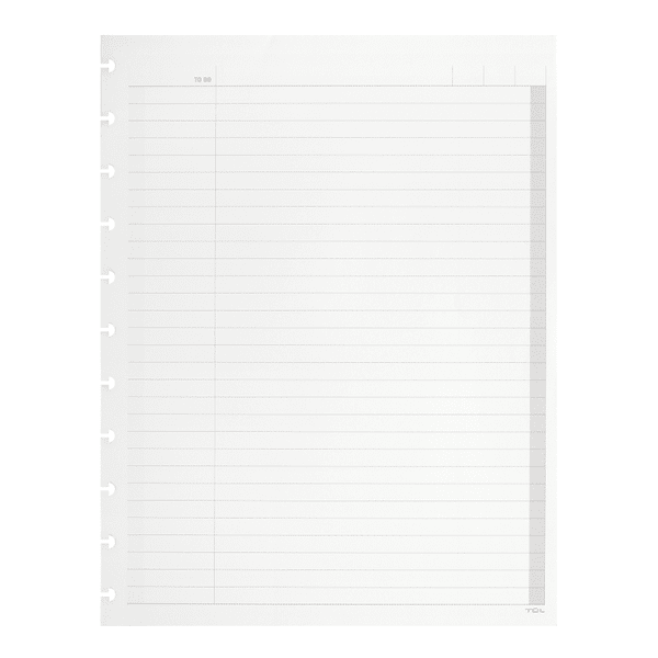 TUL Custom Note-Taking System Discbound Refill Pages, 8.5"x11" Letter ...