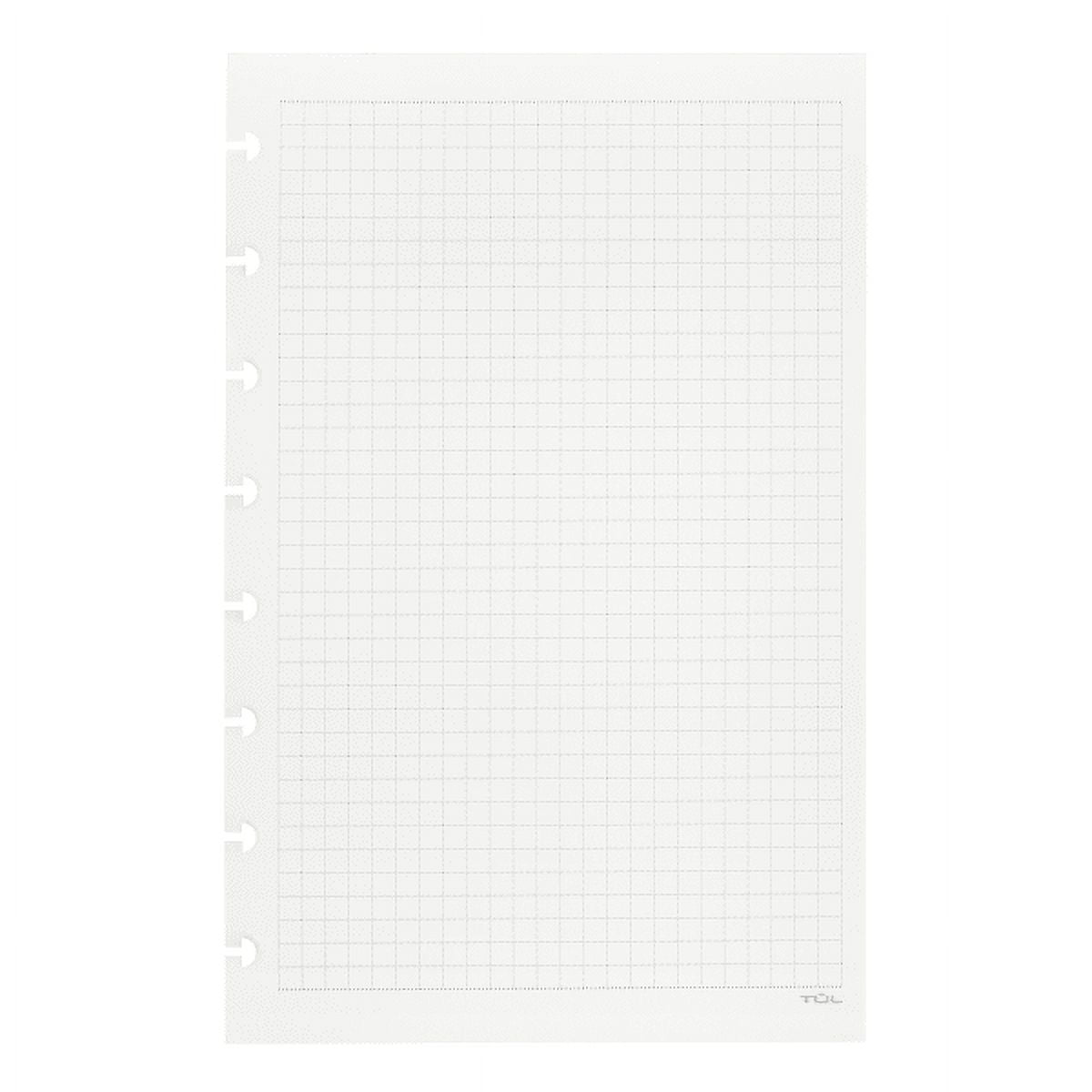 TUL® Discbound Refill Pages, Junior Size, Graph Ruled, 300 Sheets ...