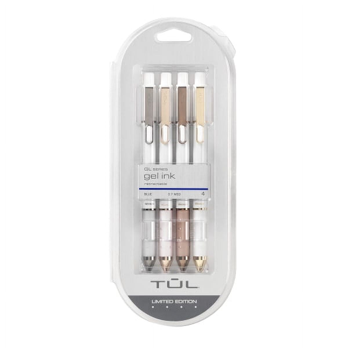 TUL Office Supplies Set - GL Series Retractable Gel Pens, Medium Point ...