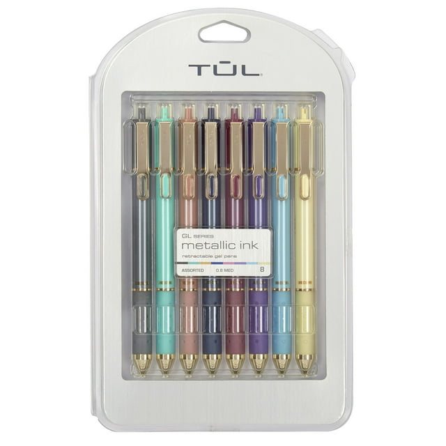 TUL® GL Series Retractable Gel Pens, Medium Point, 0.8 mm, Assorted ...