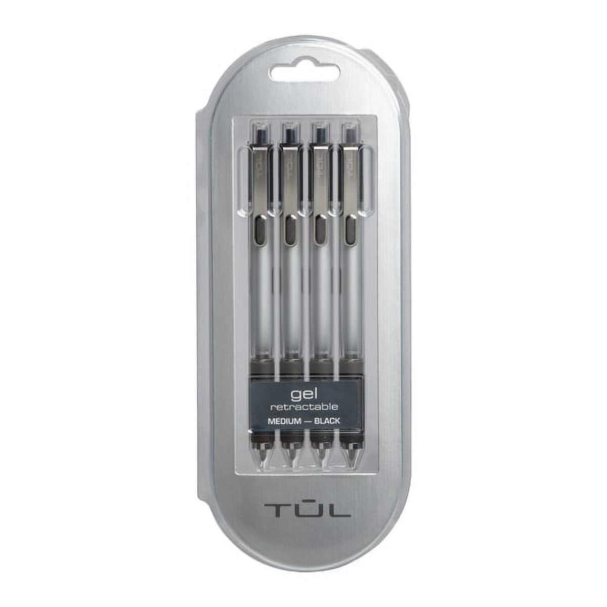 TUL GL3 Gel Pens, Retractable, Medium Point, 0.7 mm, Gray Barrel, Black ...