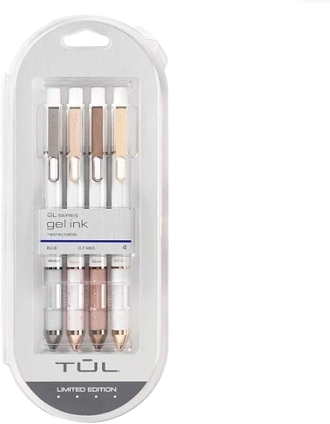 TUL Retractable Gel Pens, Limited Edition, Sunset Shades, Medium Point ...