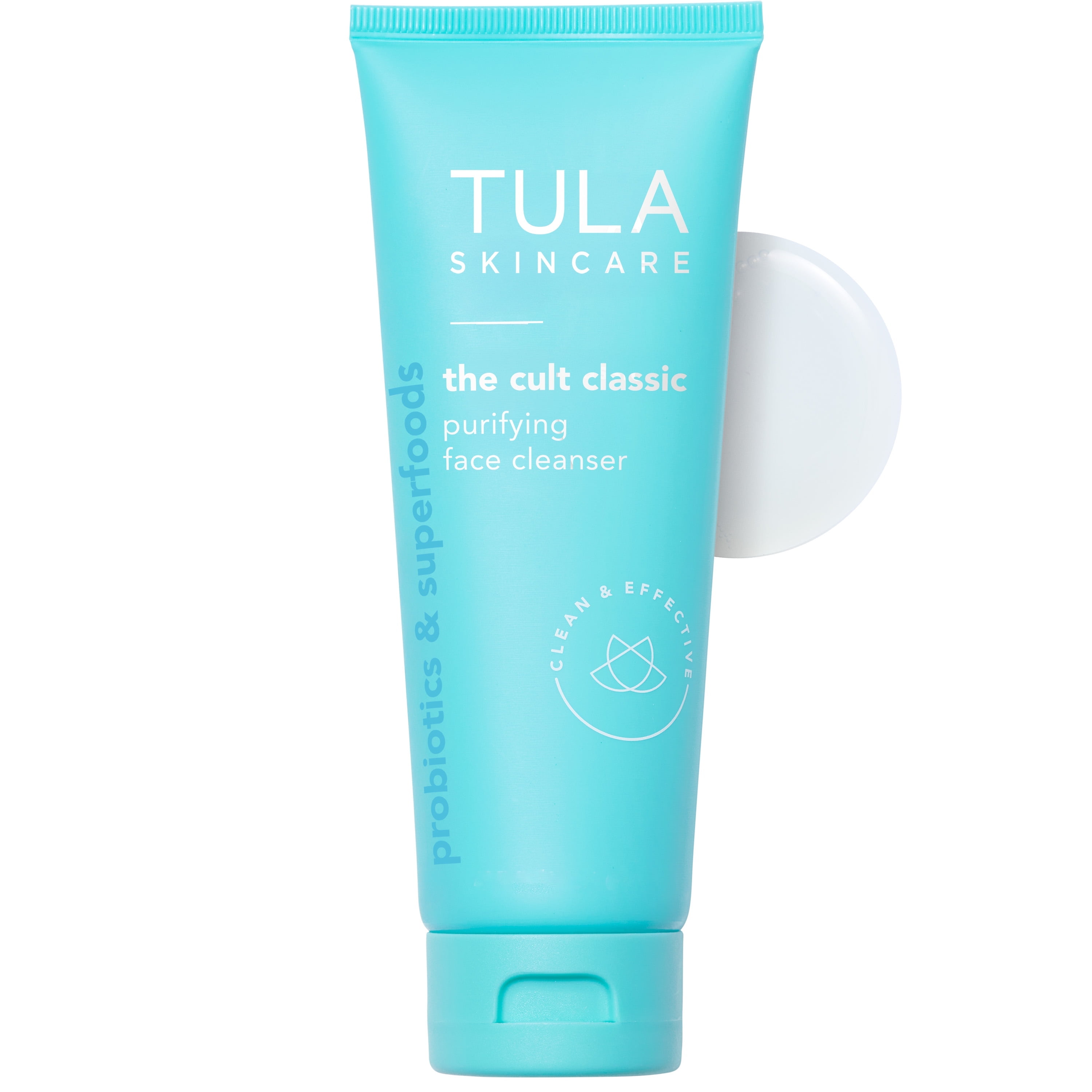 TULA Skin Care Purifying Face Cleanser 4.2 fl oz Facial Gel for All ...