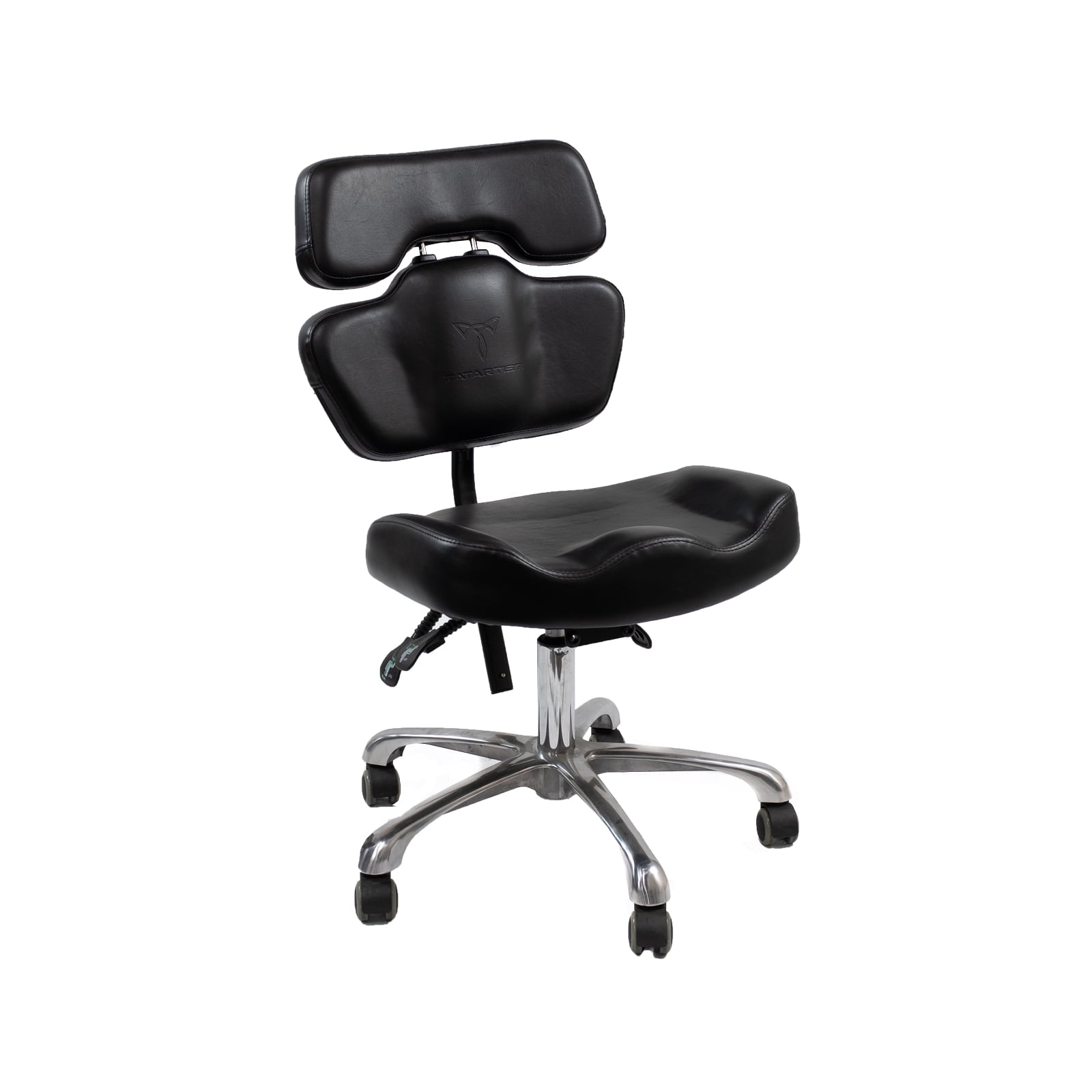 TULLY Tattoo Master Chair Heavy Duty Metal Rolling Base Professional ...