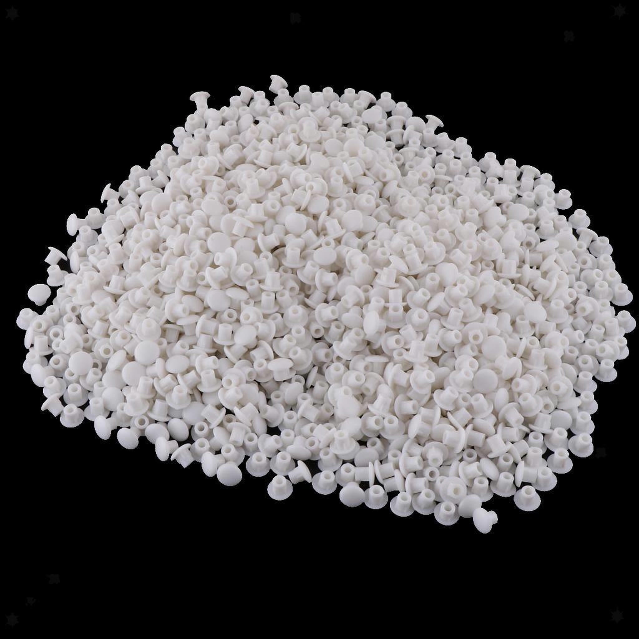 TUMALL 1000PCS Furniture Door Hinge Hole Cap Cover Screw Hole Blanking ...
