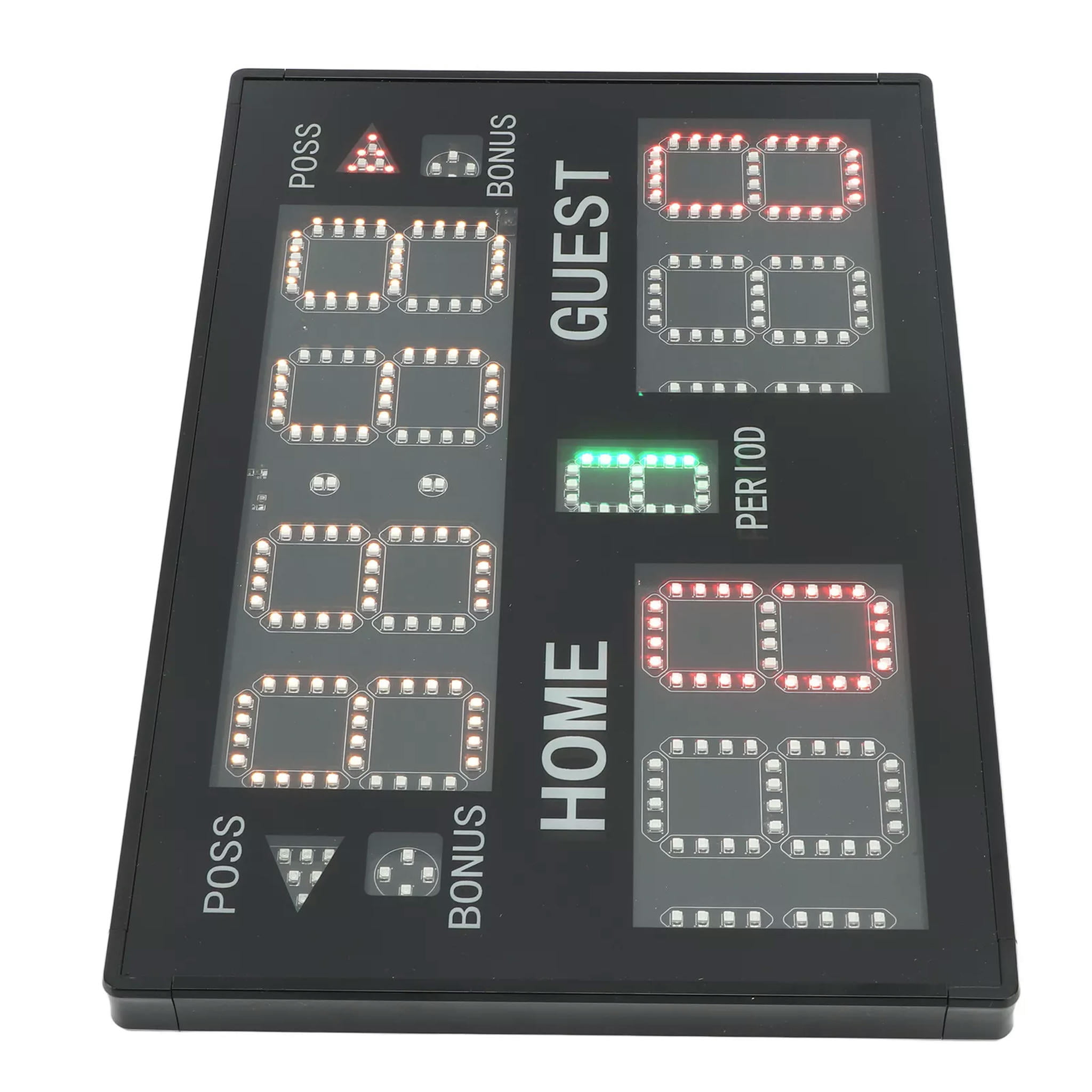 TUMALL 11 Position Basketball Scoreboard Battery Powered LED Digital ...