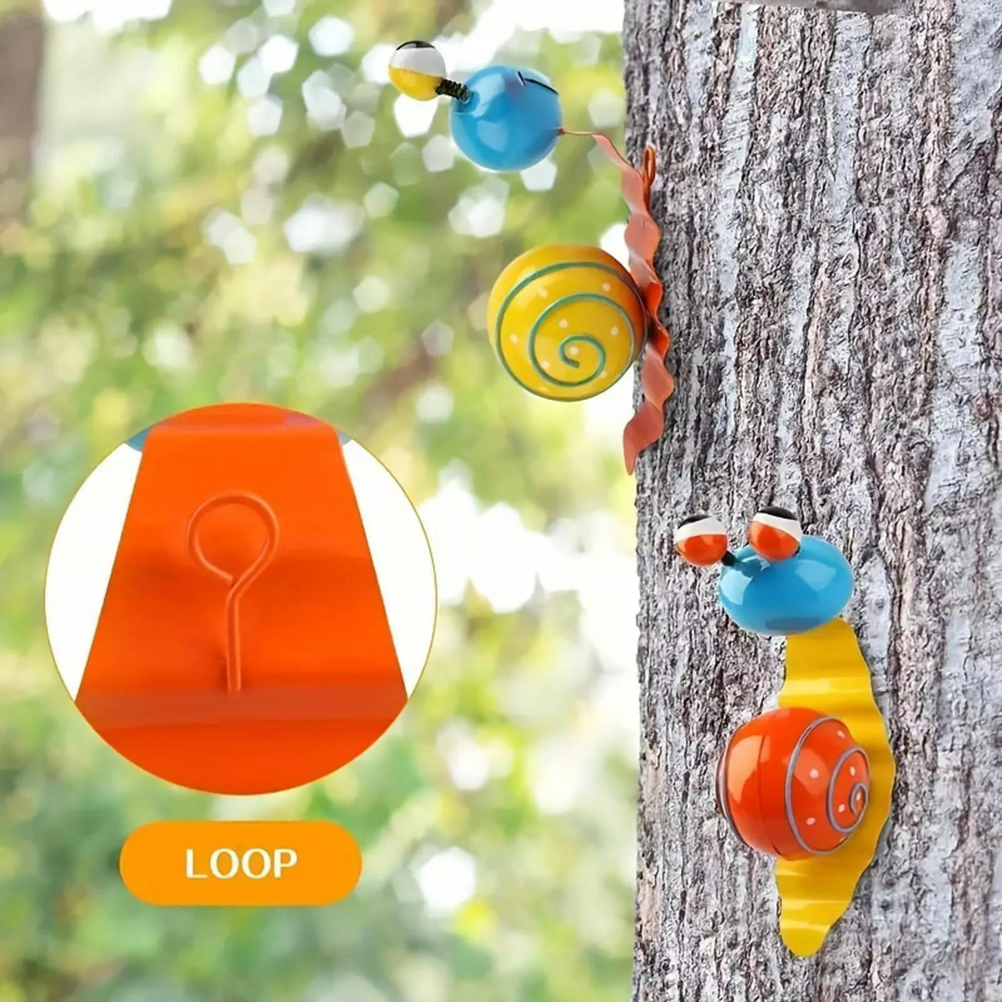 TUMALL 2 Pieces Metal Figurine Indoor Snail Statue for Housewarming ...