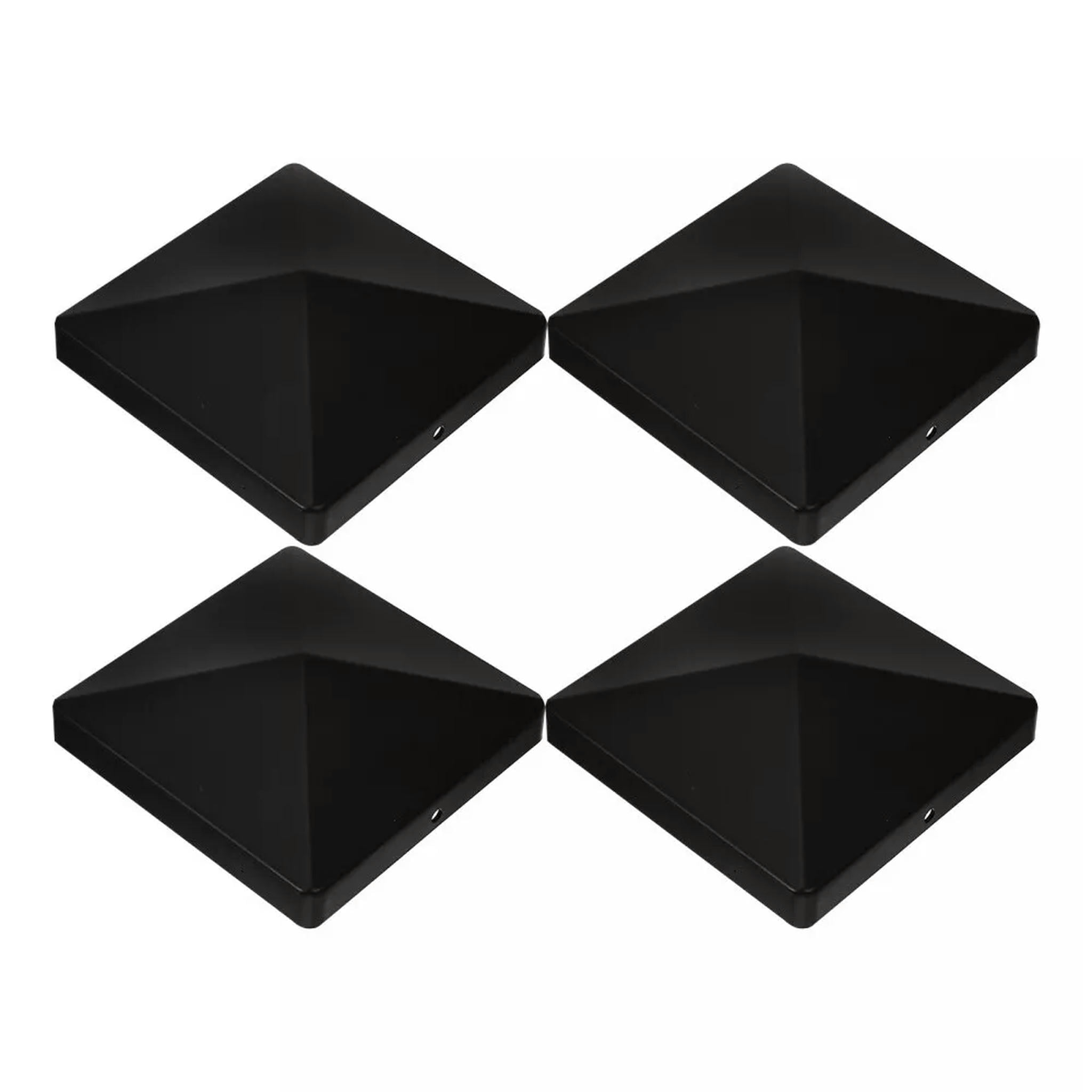 TUMALL 4 Sets of Plastic Post Cap Fence Post Caps Fence Parts Fence ...