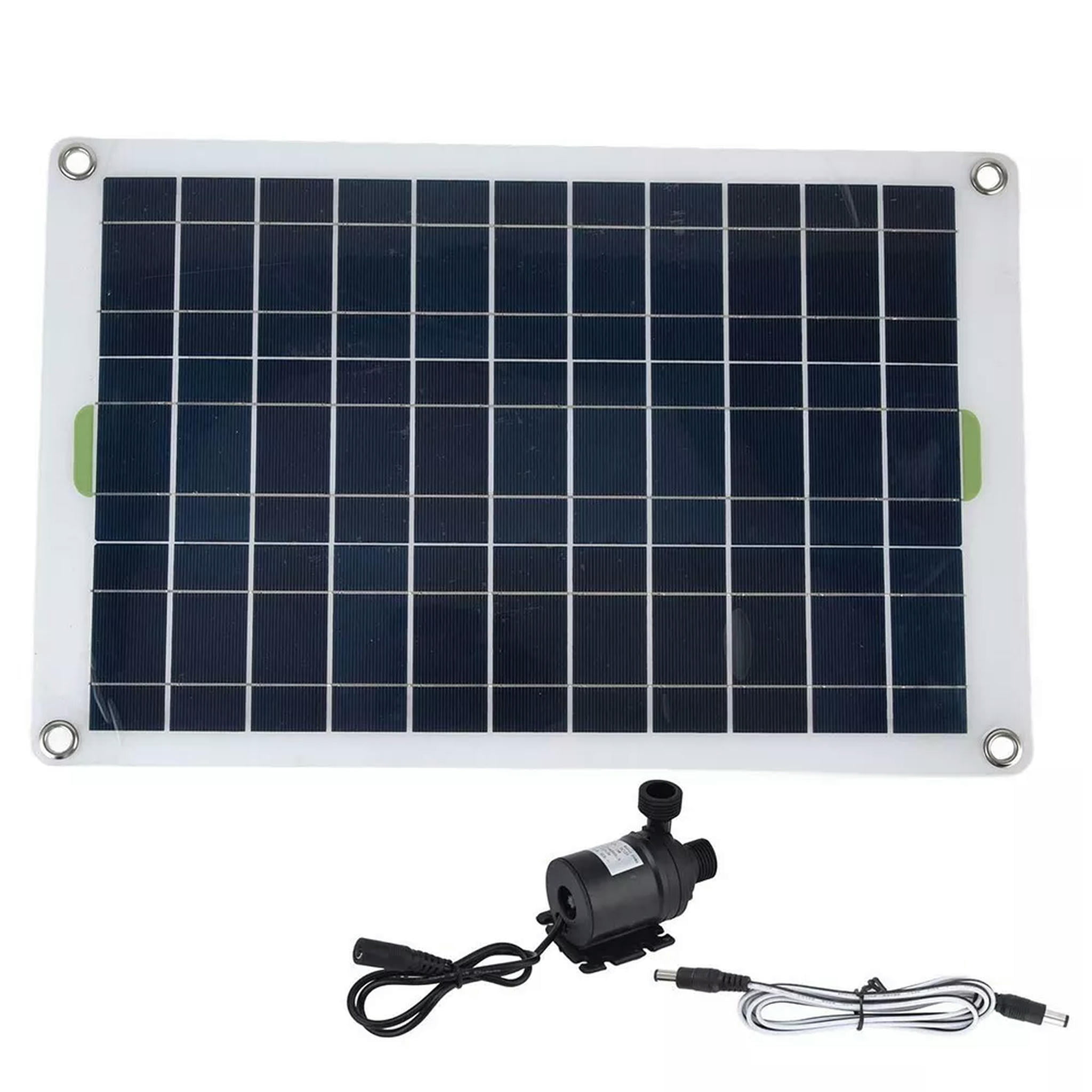 TUMALL 800l/h DC 12V Brushless Solar Water Pump 20W Solar Panel Pump ...