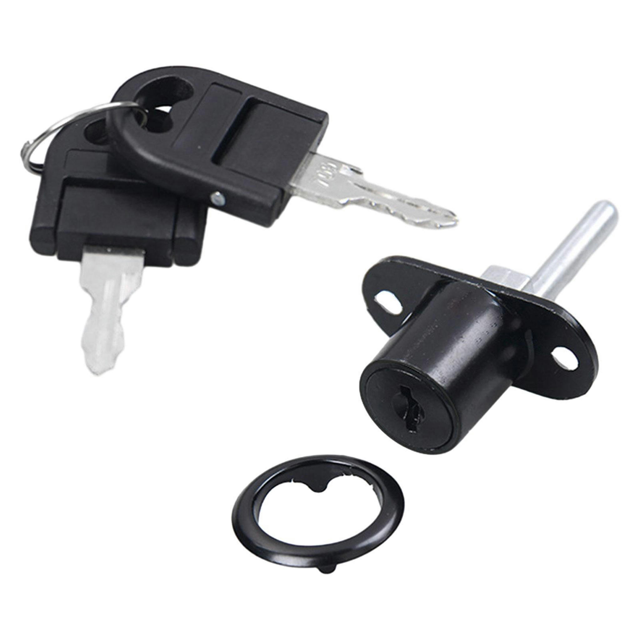 TUMALL Cabinet Push Plunger Lock Zinc Alloy Plunger Lock for Locker ...