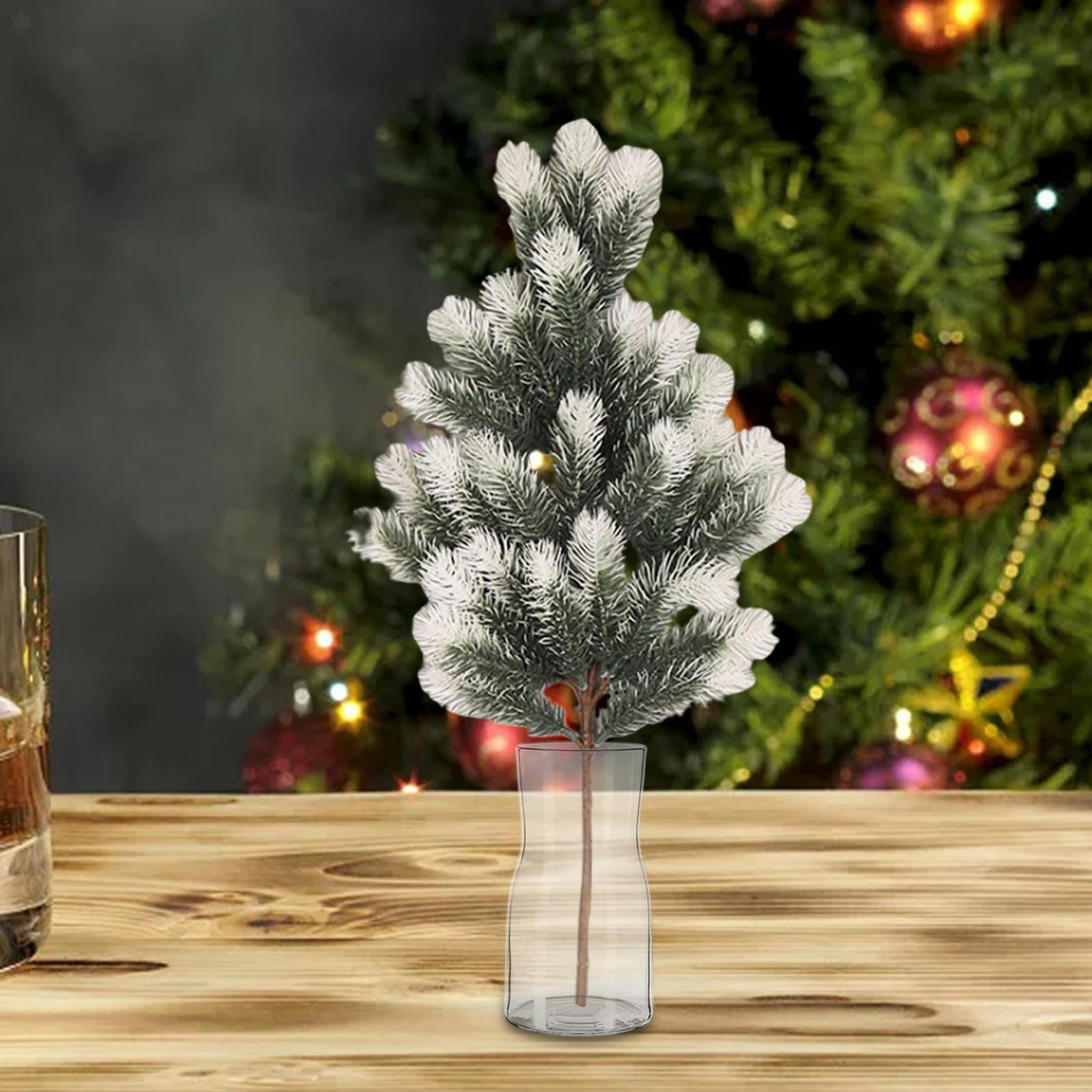 TUMALL Christmas Branches Sprigs Twigs Picks for Garland DIY Craft ...