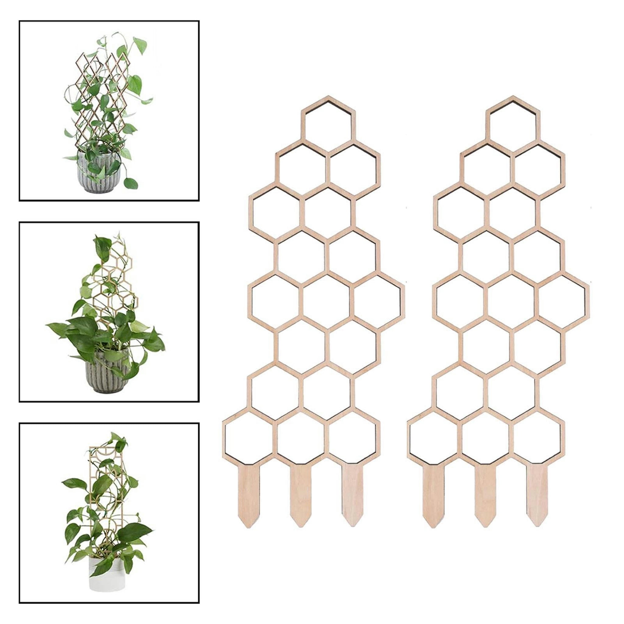 TUMALL Climbing Plants Trellis Yard Balcony Houseplant Support Trellis ...