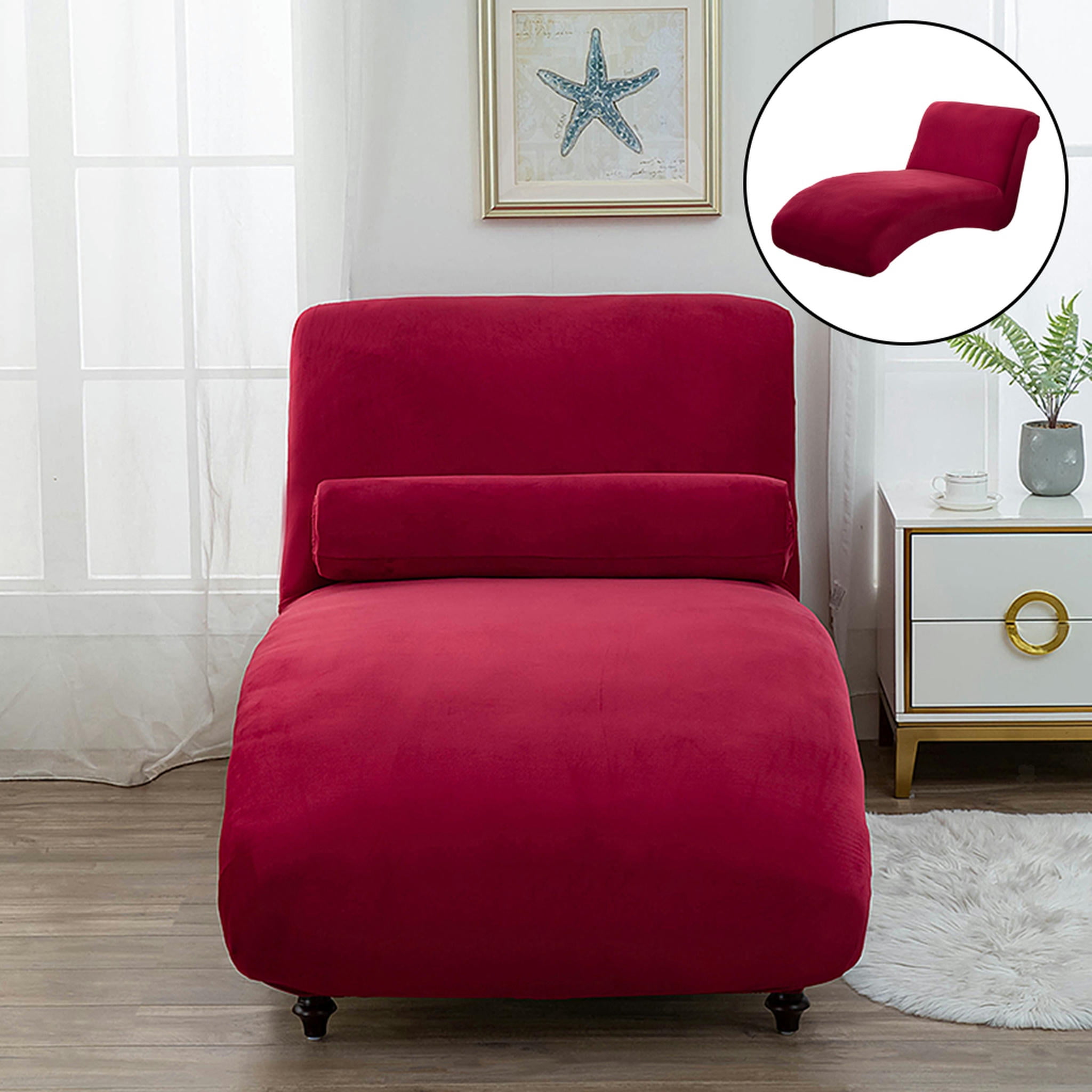 TUMALL Comfortable High Comfort Polyester Cove Machine Washable Lounge ...