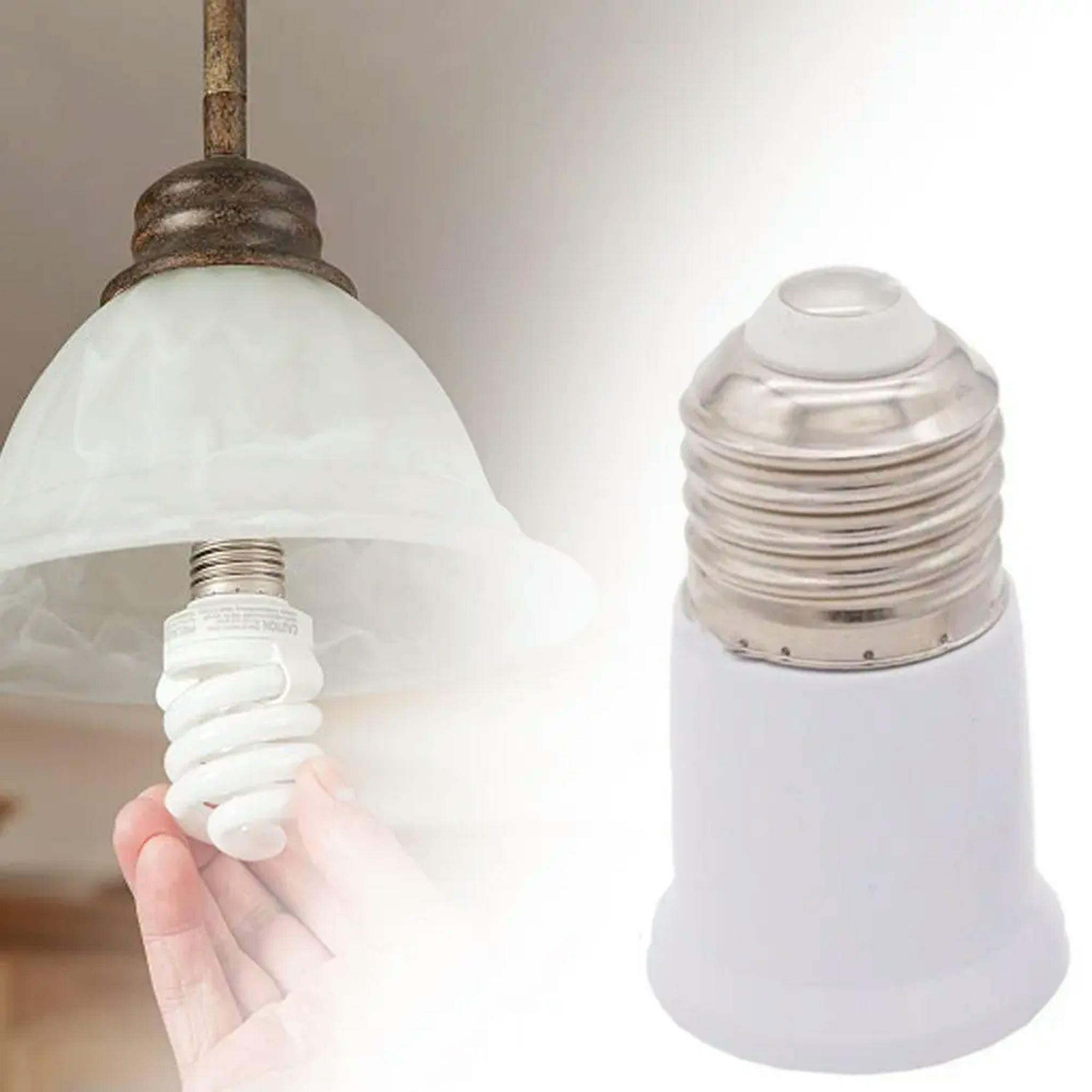 TUMALL Durable Light Socket Extender Adapter E27 to E27 Bulb Fitting ...