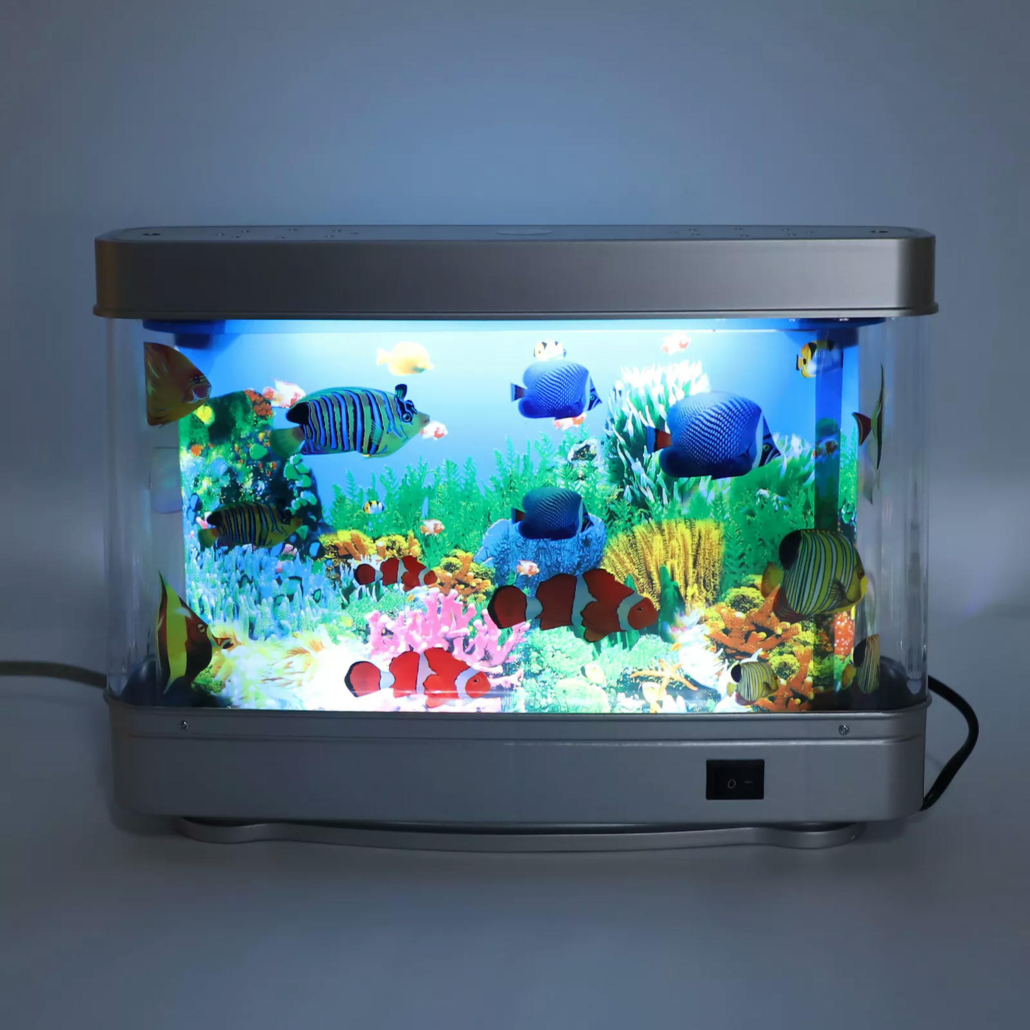 TUMALL Fake Aquarium Decorative Lamp Vivid Low Noise LED Artificial ...