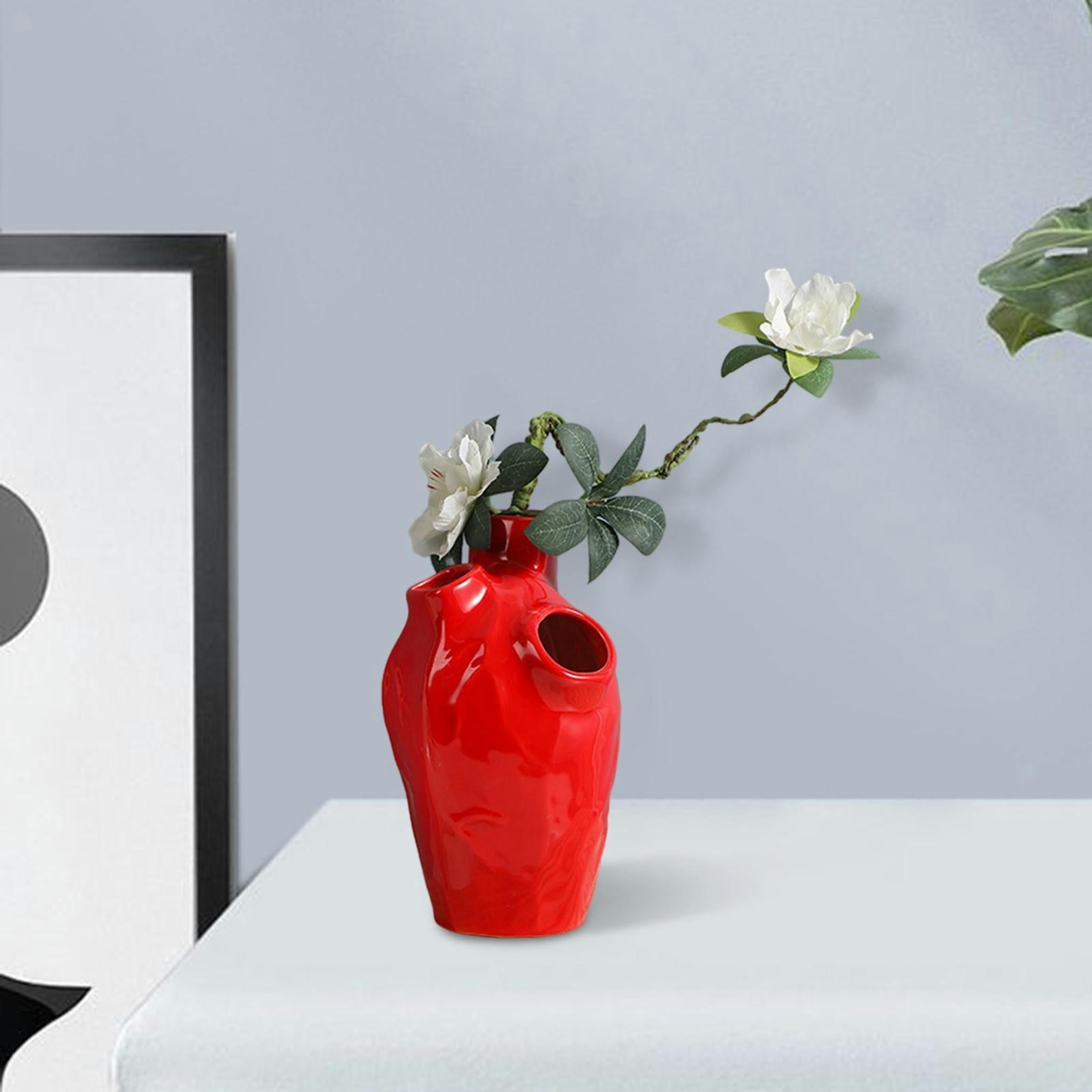 TUMALL Flower Vase Flower Pot Dried Flower for Table Centerpiece ...