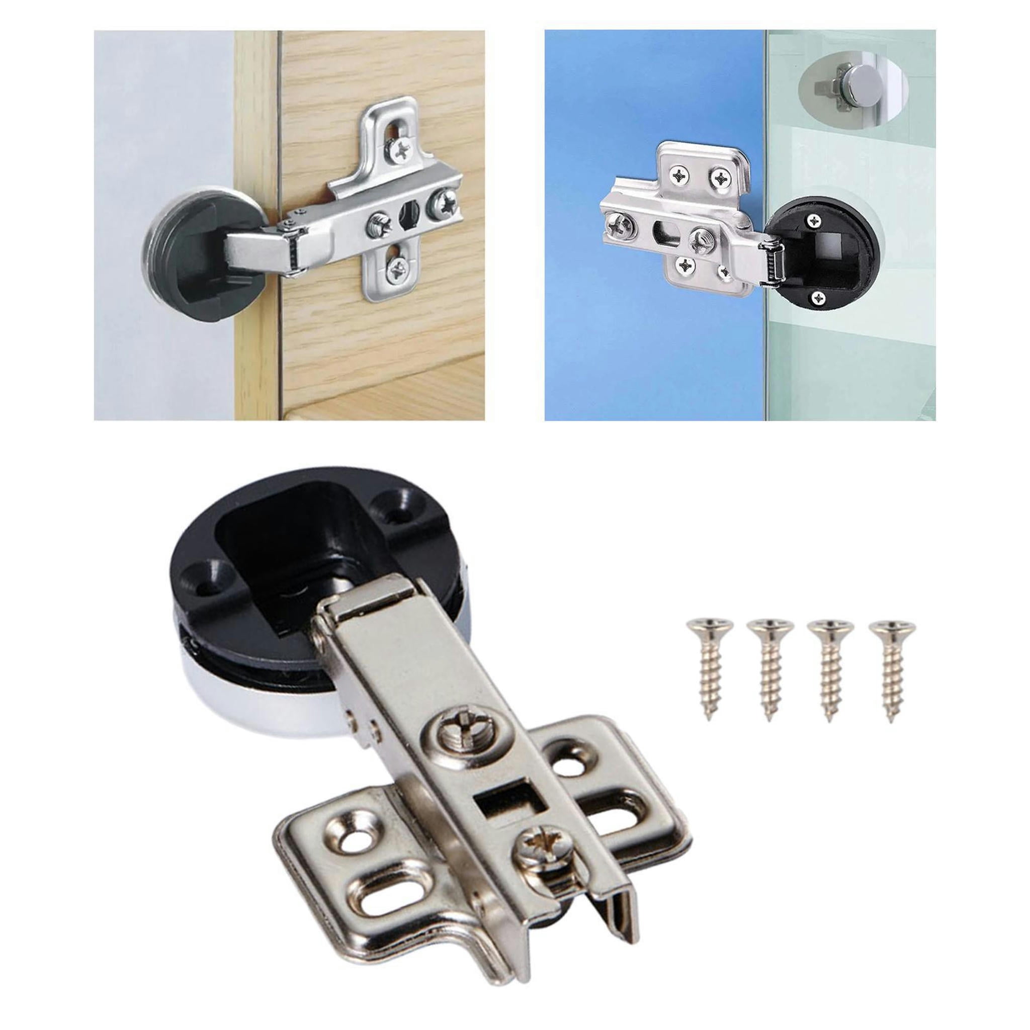 TUMALL Glass Door Hinges 35mm Cup Screws Gate Hinges 35mm Hole ...