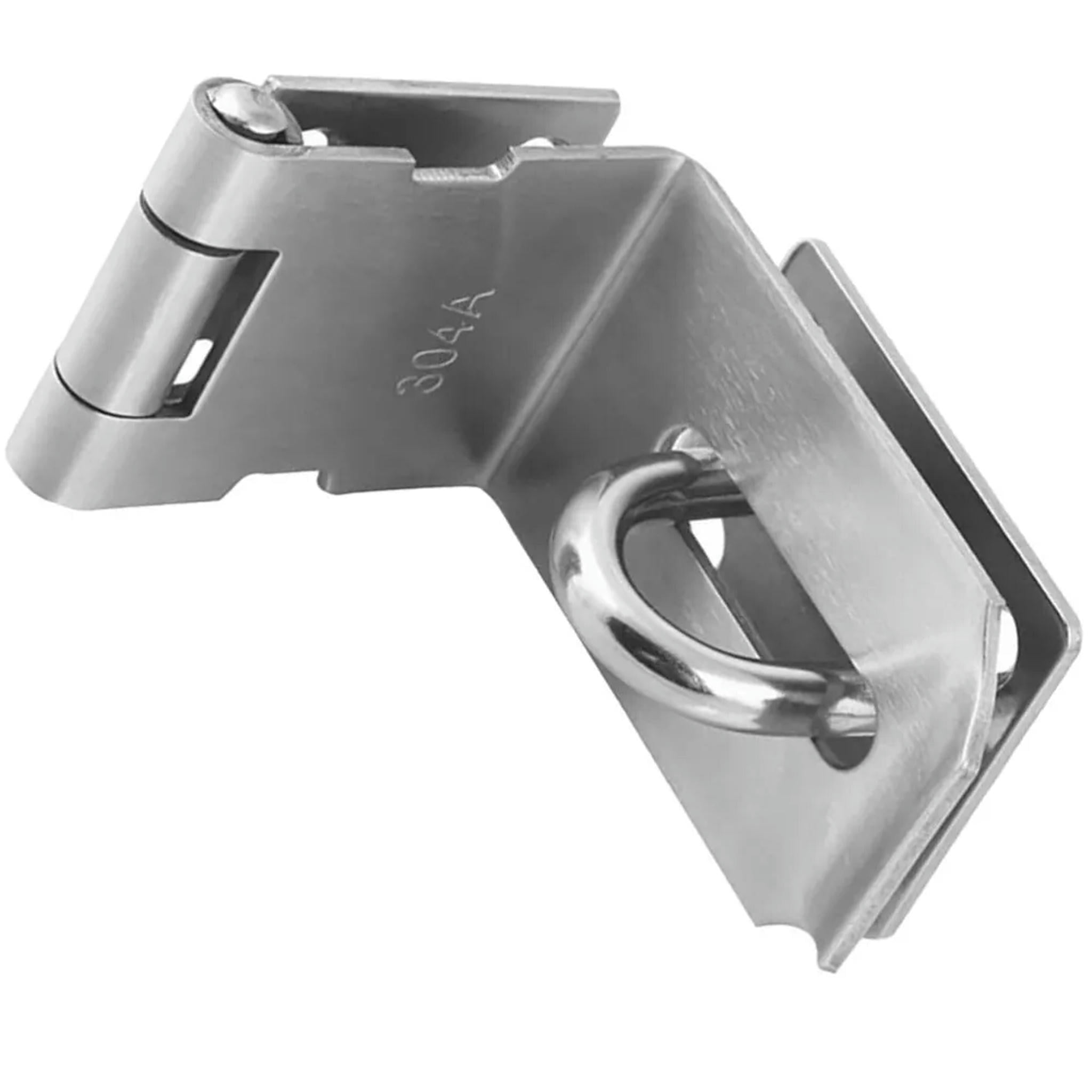 TUMALL Hasp Latch Padlock Latch 4 Inch 90 Degree Stainless Steel ...