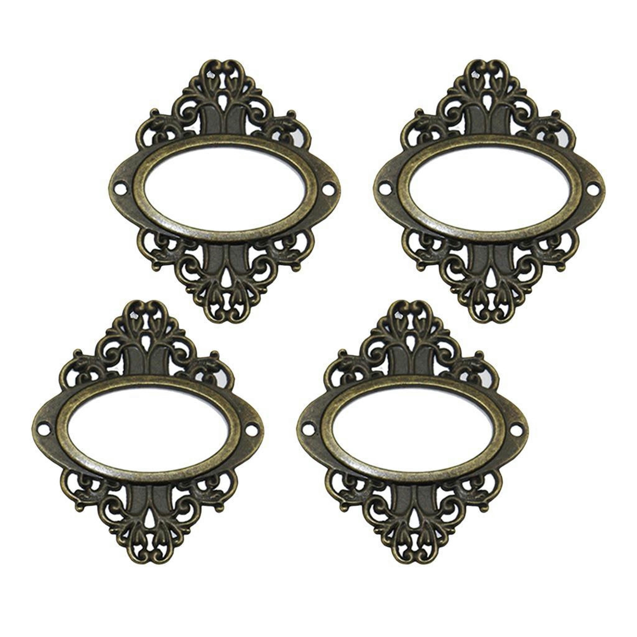 TUMALL Label Holder Drawer Knobs Pulls Kitchen Cabinets Pull Handle ...