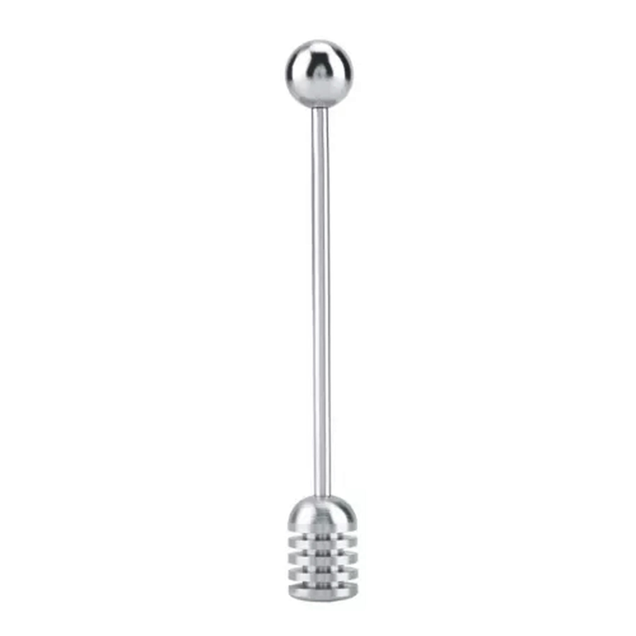 TUMALL Long Handle Stainless Steel Honey Dipper Drizzler Stirrer Spoon ...