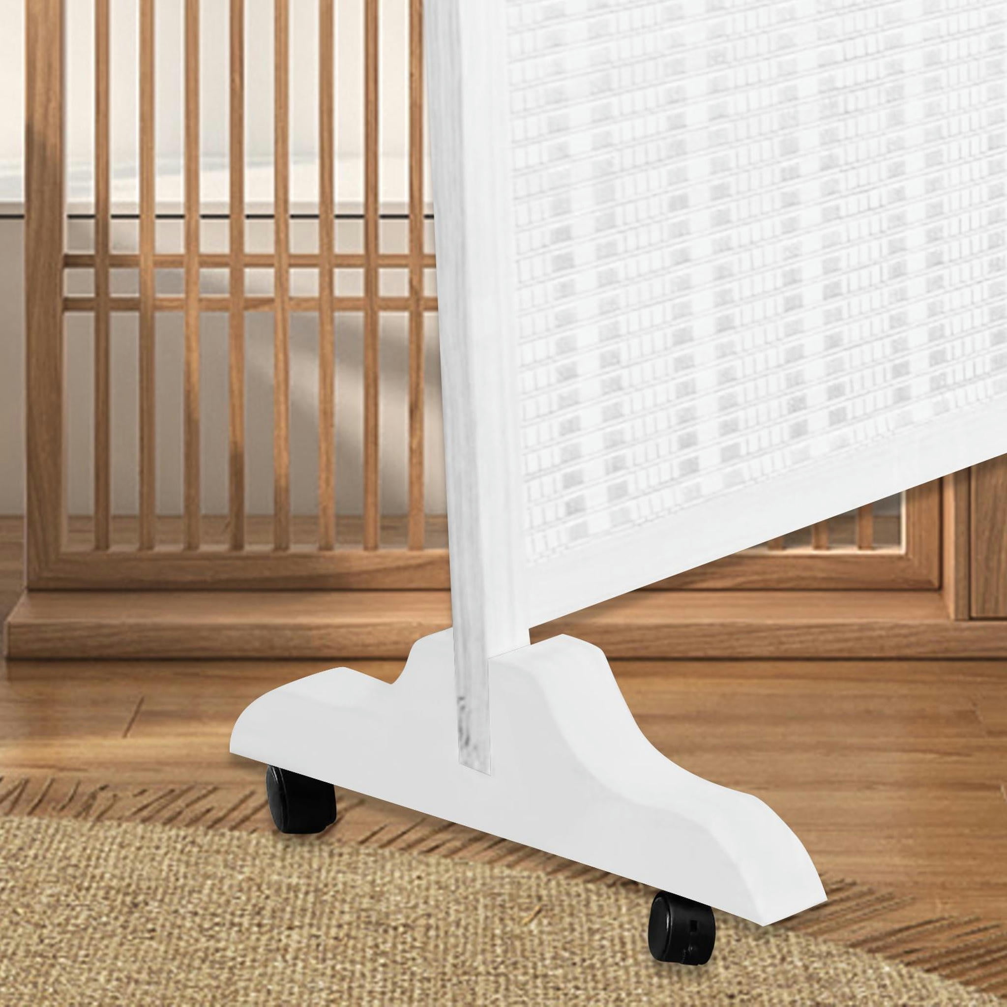 TUMALL Room Divider Screen Base Support Feet Wood Frame Divider Bracket ...