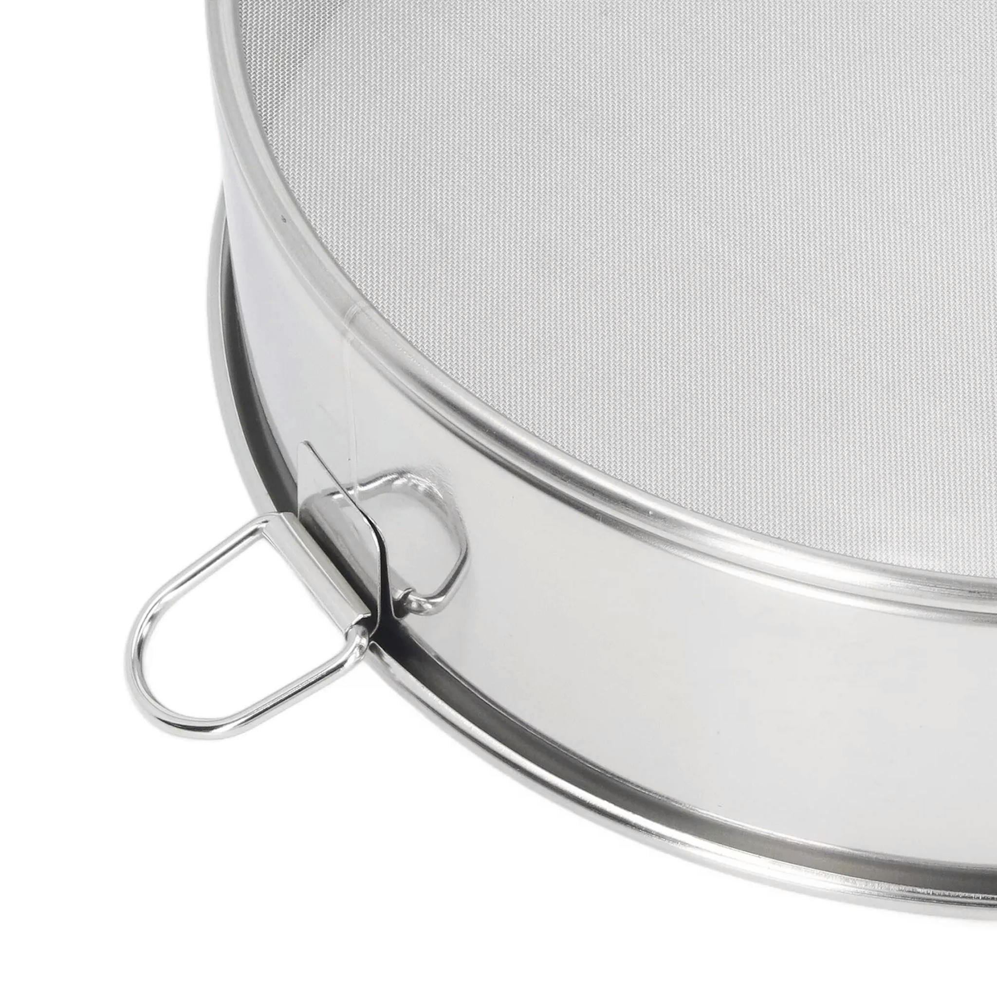 TUMALL Round Sifter 80 Mesh Titanium Plated Filter Coated Stainless ...