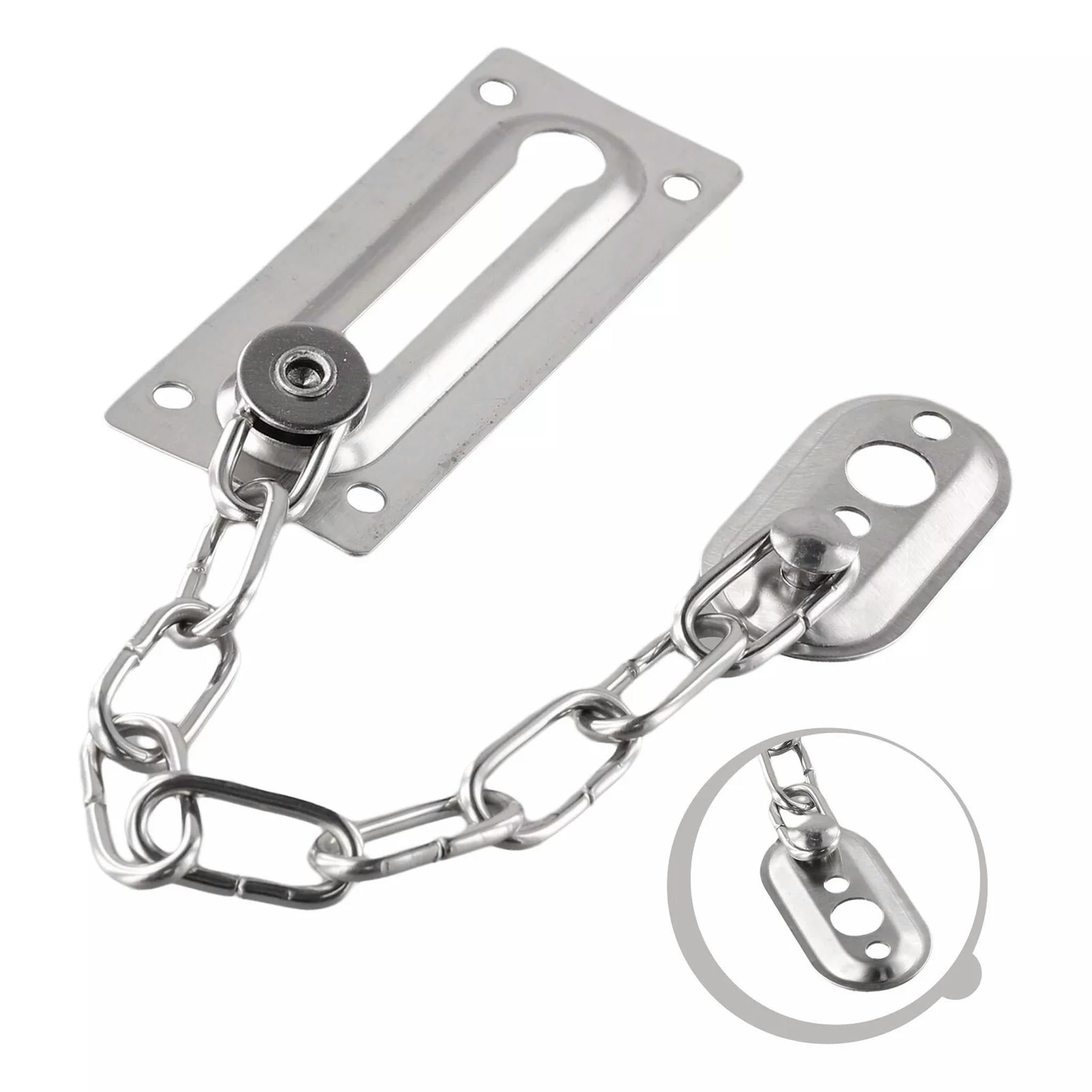 TUMALL Security Door Chain Home/Office Lock Guard Latch Stainless ...