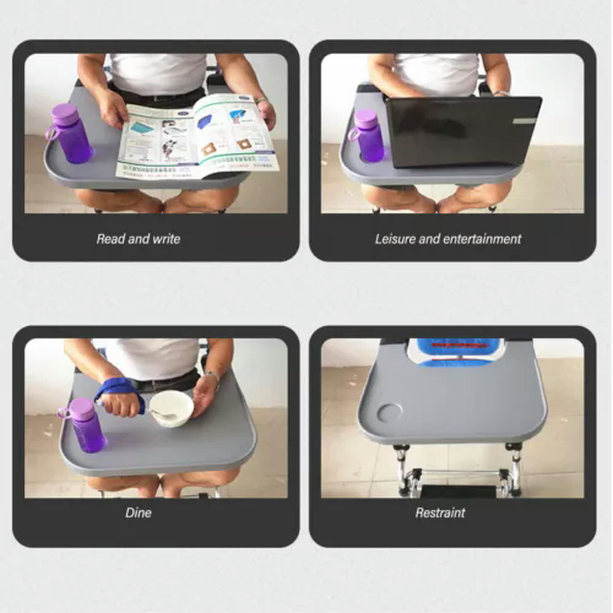 TUMALL Wheelchair Dining Table Board Detachable Thicken Wheelchair Desk ...