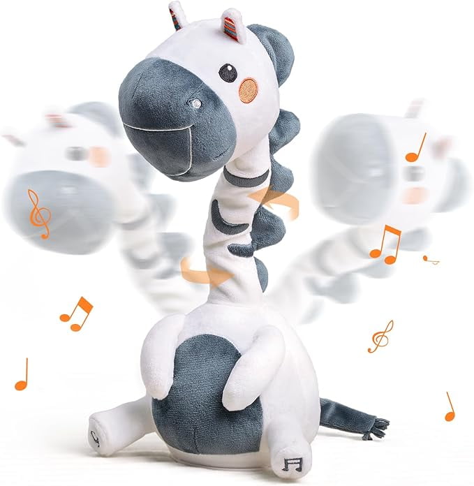 TUMAMA Singing Talking Dancing Toy, Mimicking Twisting Electronic Soft ...